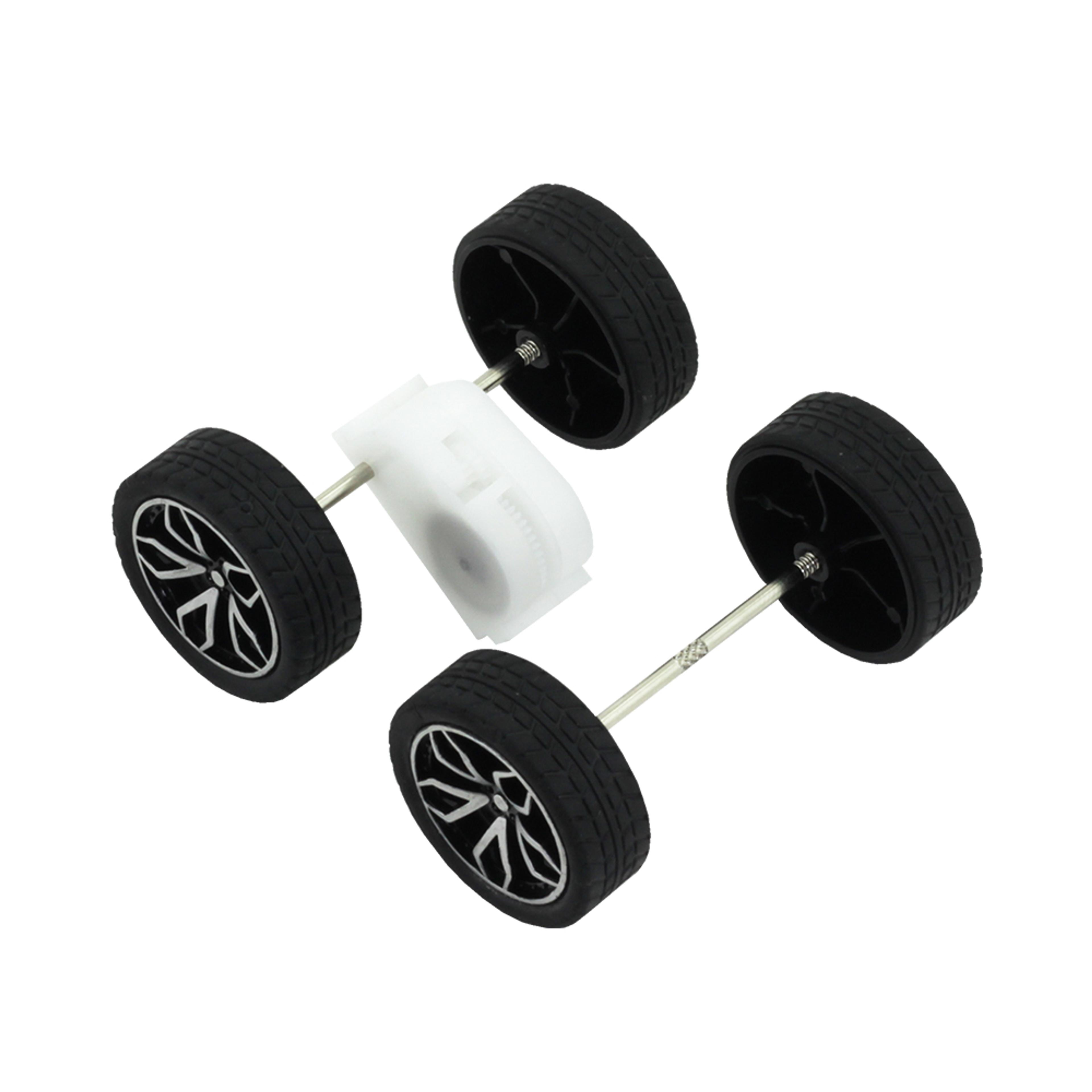 Pull back motor, axle and wheels kit | KIT25116 | Findel Dryad