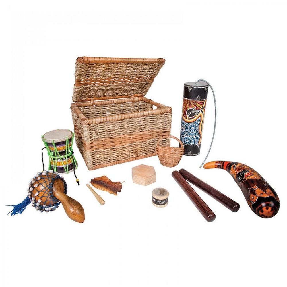 DRY373598 - Multicultural Instruments Basket | Findel Dryad UAE
