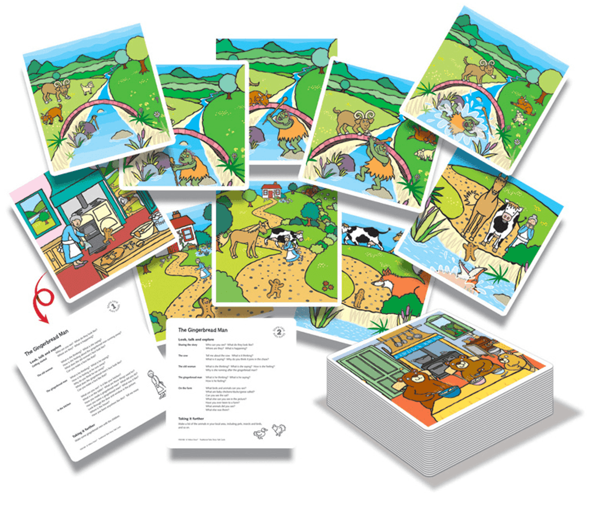 Traditional Tales Story Talk Cards - Set of 30 | DRY377422 | Findel Dryad