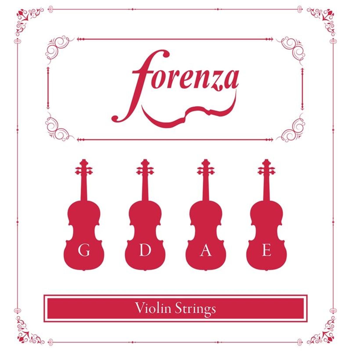 Forenza Violin Strings Set - 1/8 Size | NRMFA13VLG | Findel Dryad