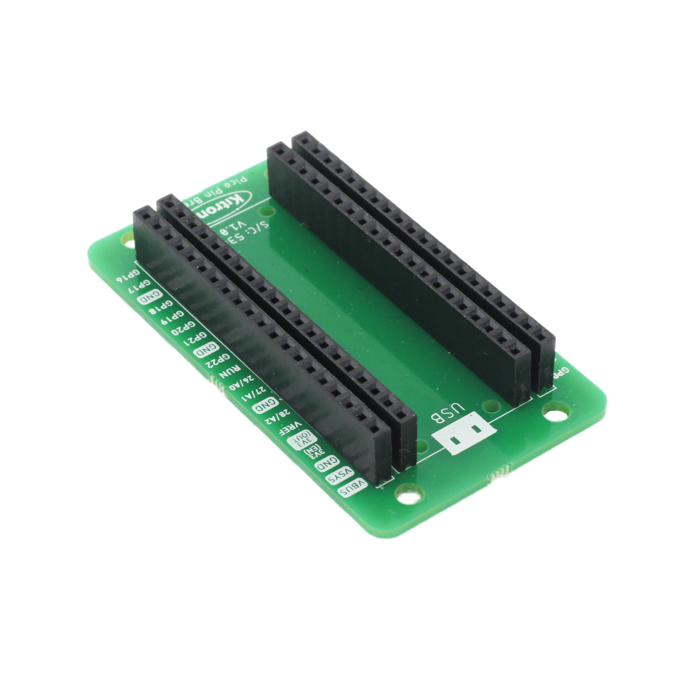 KIT5341 - Kitronik Pin Breakout for the Raspberry Pi Pico | Findel ...