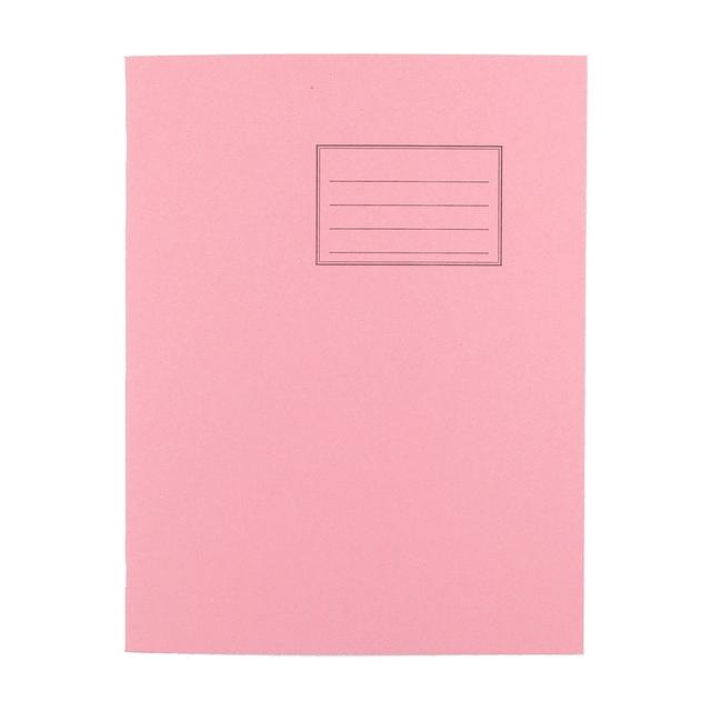 Exercise Books 9 x 7in 80 Page 8mm F&M - Pink - Pack of 100 | DRY554164 ...