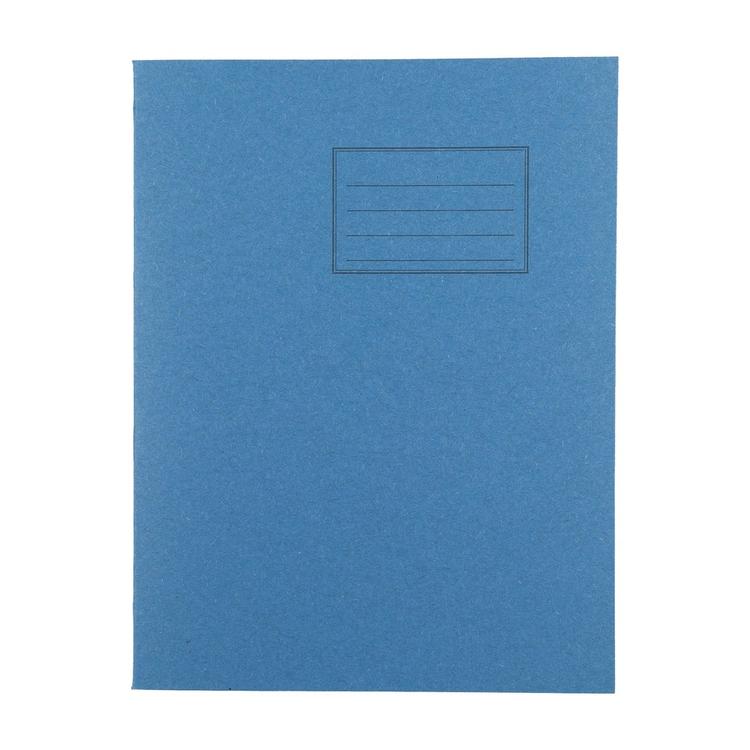Exercise Books 9 x 7in 80 Page 6mm F&M - Light Blue - Pack of 100 ...