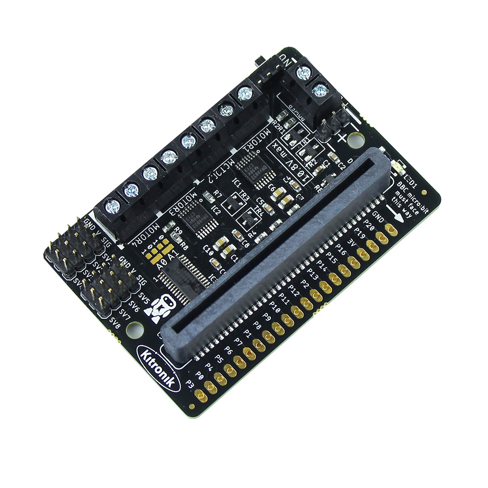 KIT5693 - Kitronik Compact All-In-One Robotics Board for BBC micro:bit ...
