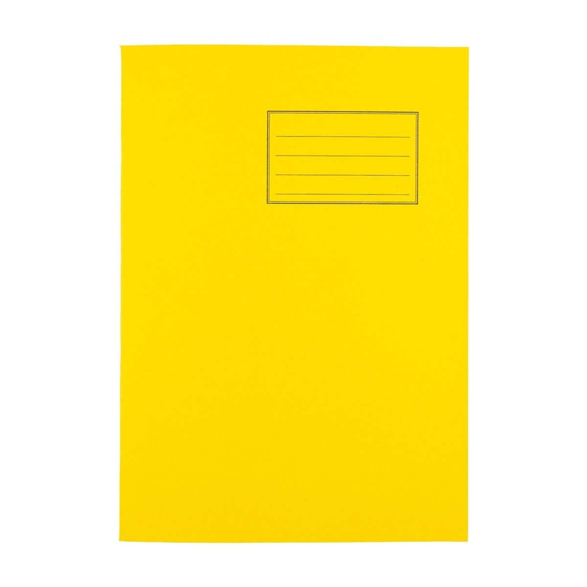Exercise Books A4 64 Page 10mm Squared - Yellow - Pack of 50 ...