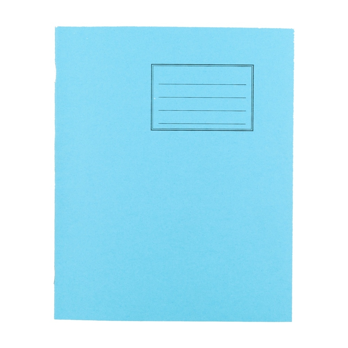 Exercise Books 8 x 6.5in 32 Page 8mm F&M - Vivid Blue - Pack of 100 ...