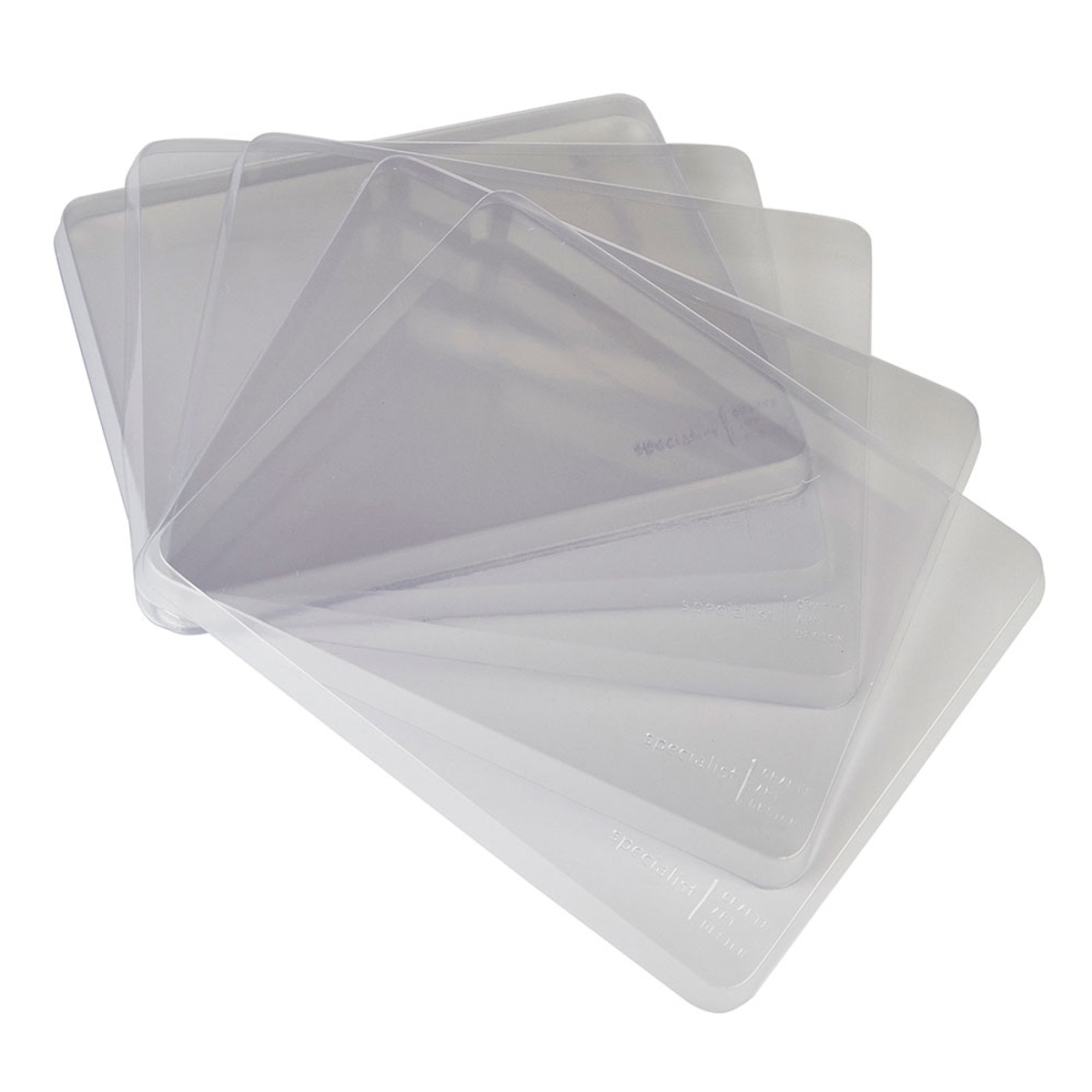 Specialist Crafts Plastic Covers for 224 x 182mm Painting Tray. Pack of ...