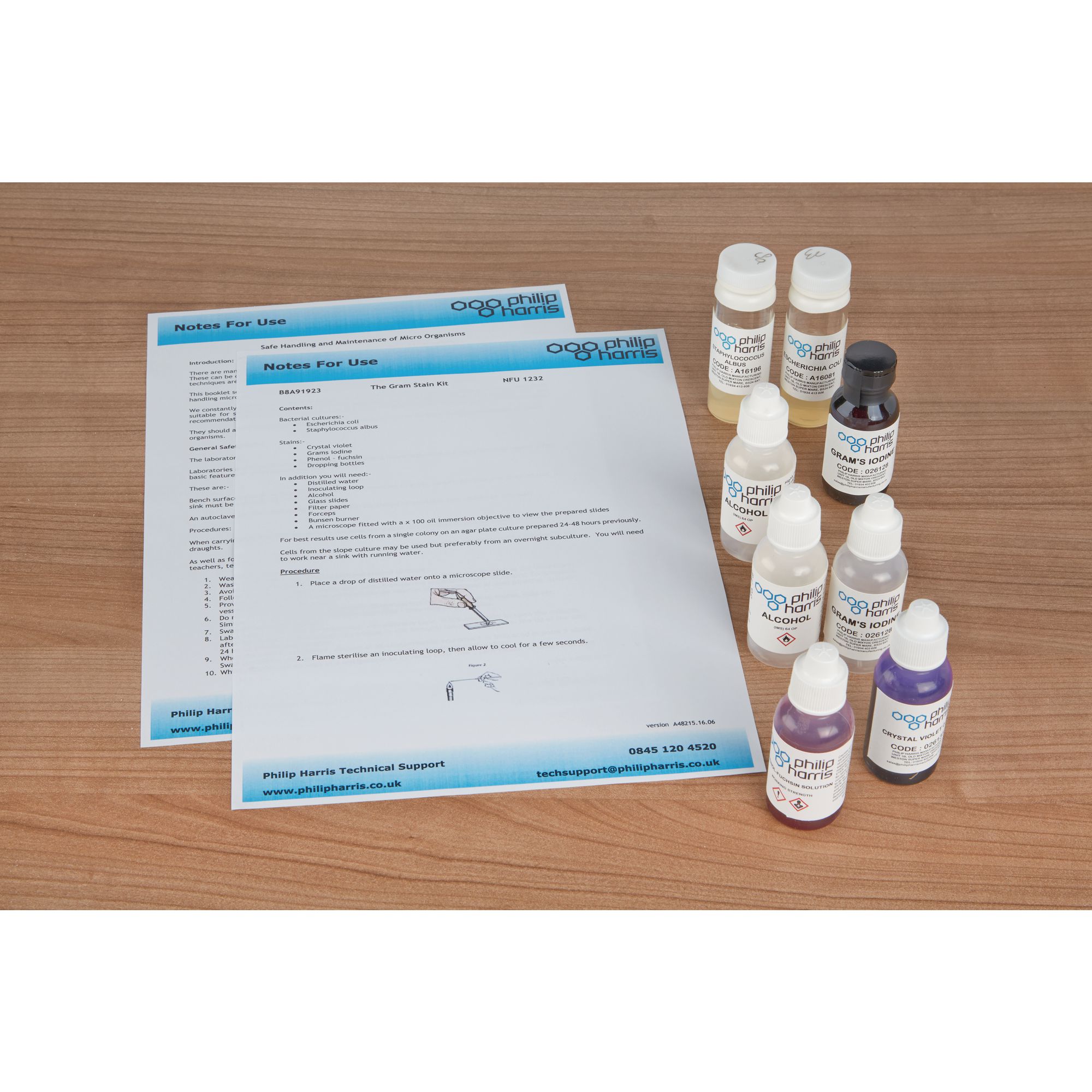 The Gram Stain Kit - B8A91923 | Philip Harris