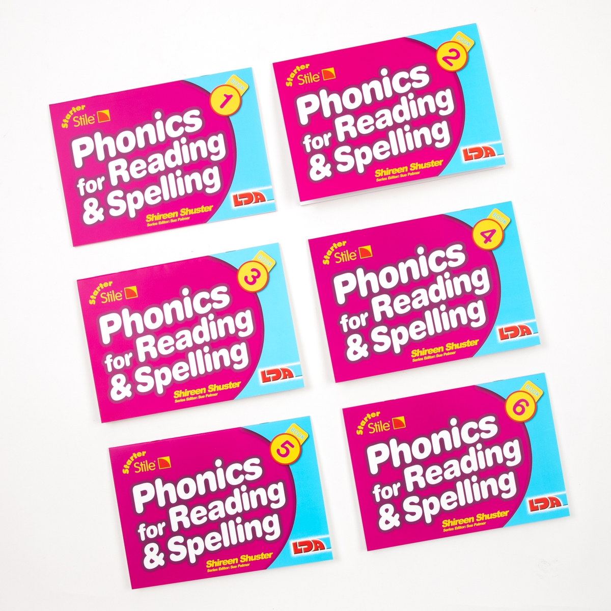 Starter Stile Phonics for Reading & Spelling Books 1-6 | HE1005391 | Hope