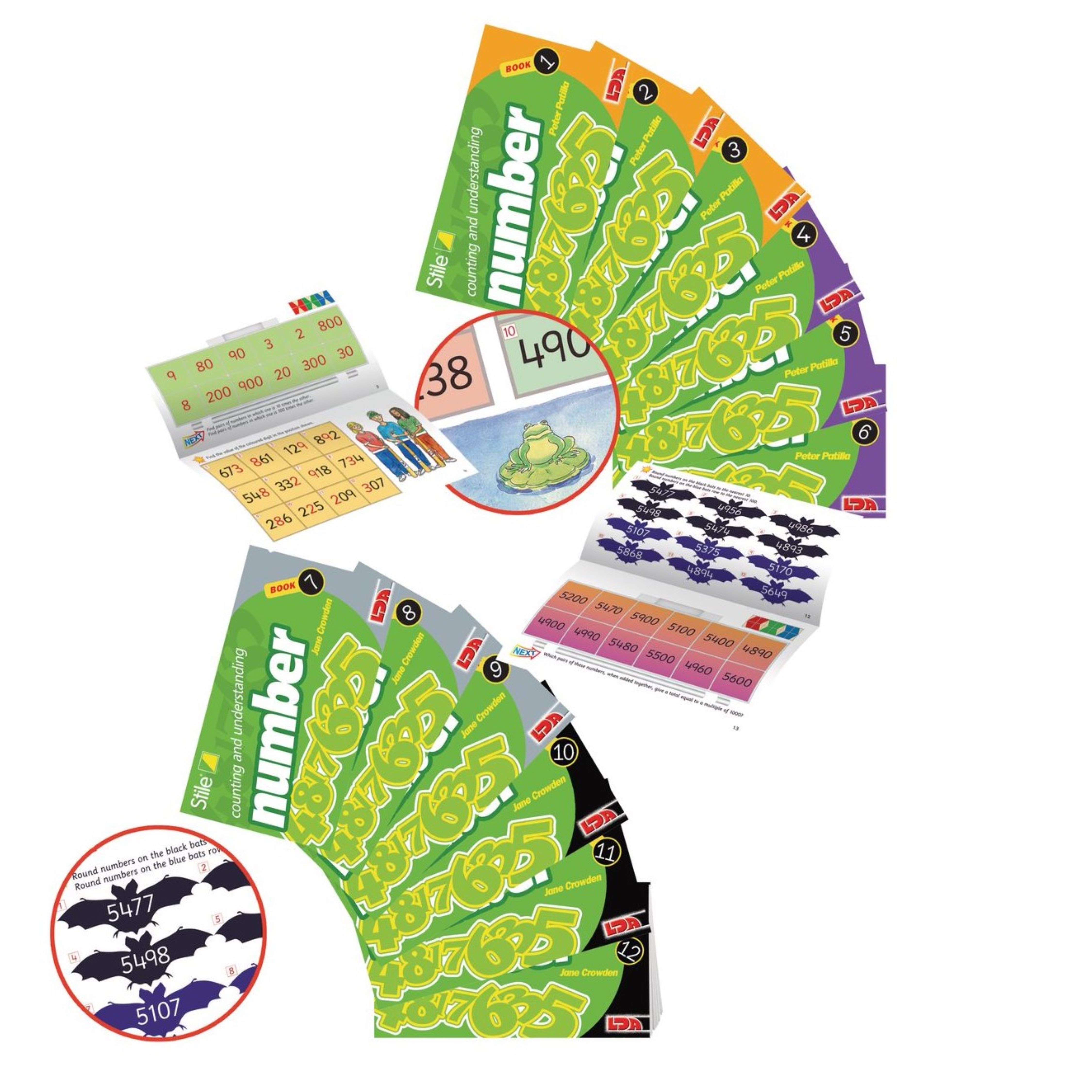 G1005833 - Stile Counting and Understanding Number Books 1-6 | GLS