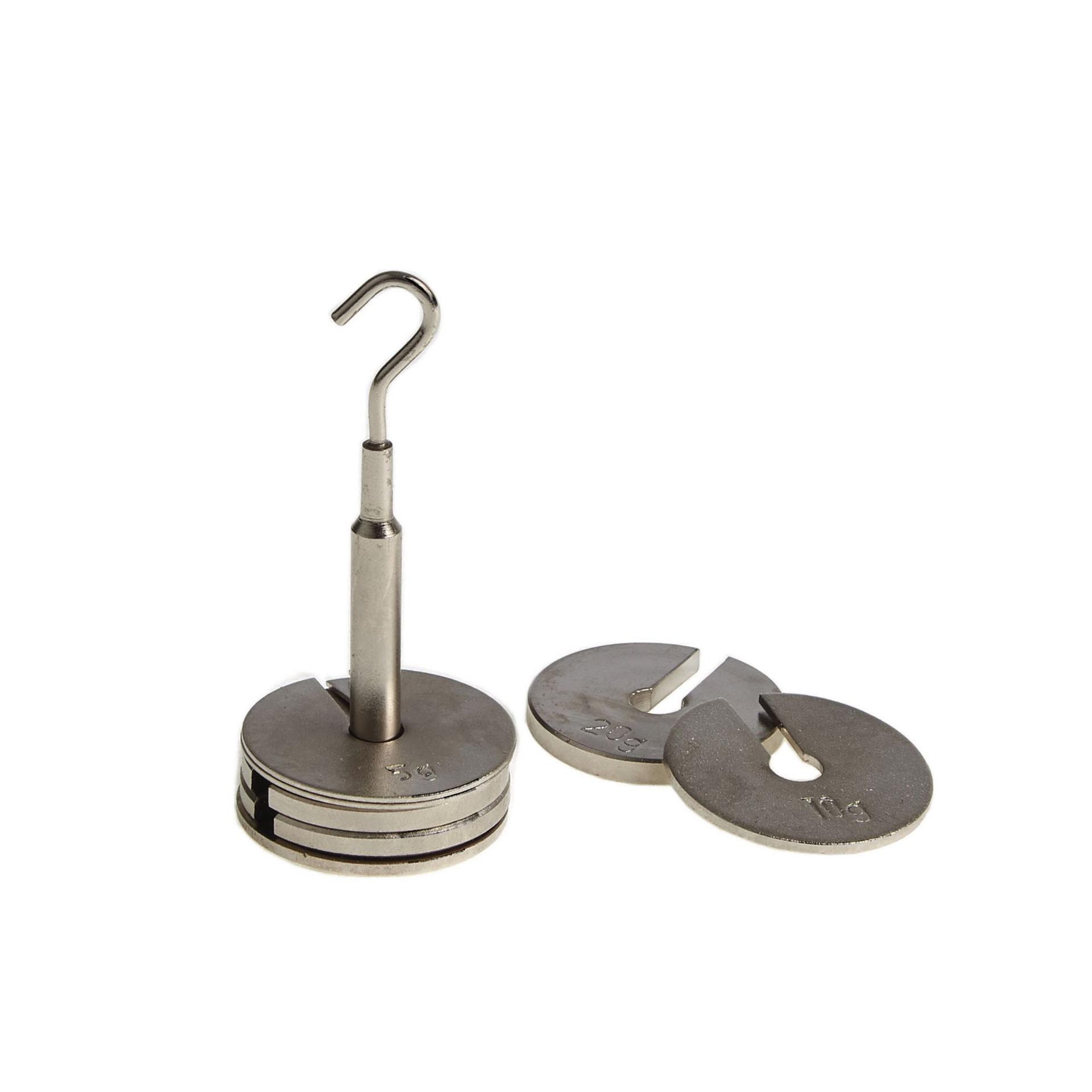 Hanging Slotted Masses - 100g (precision set) | B8A73118 | Philip Harris
