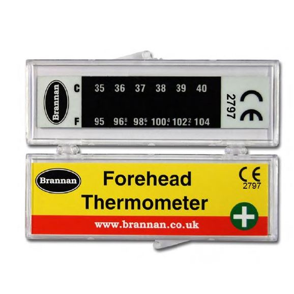 Thermometer Strips, Graduated From 90-100 F (32-38 C),
