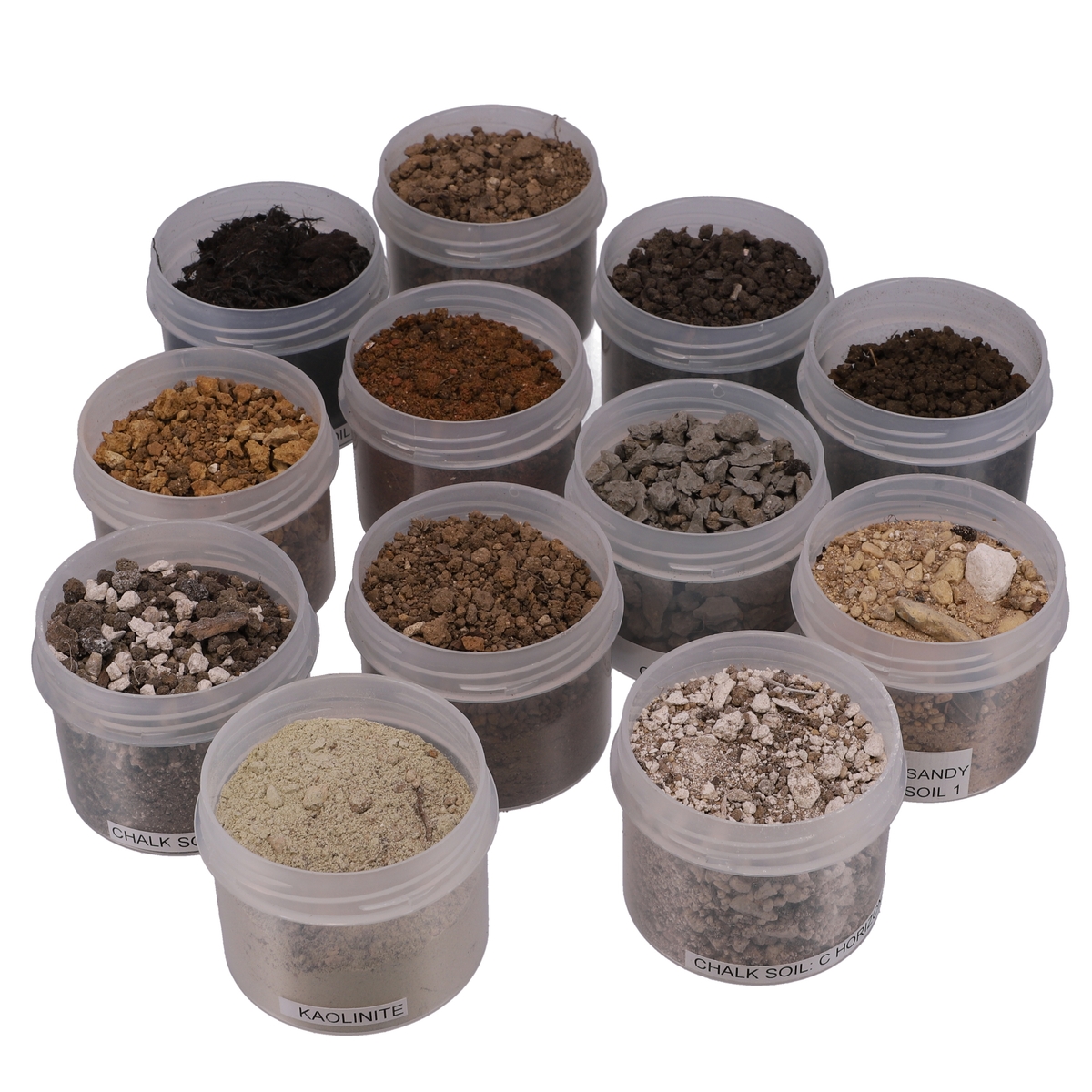Soil Types - Pack of 12 | B8L10212 | Philip Harris
