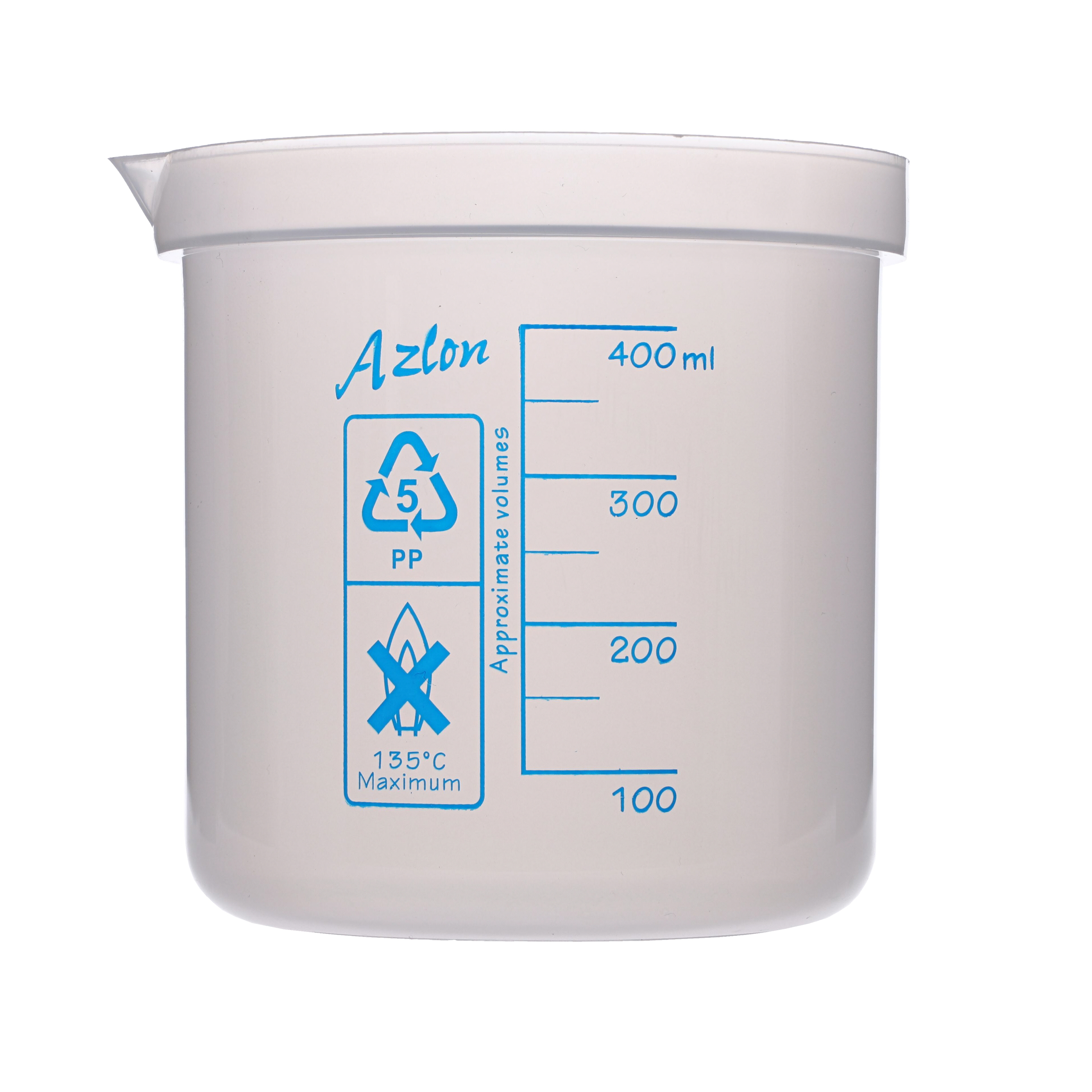 E8R03232 - Azlon® Plastic Graduated Beaker: 2000ml | Findel International