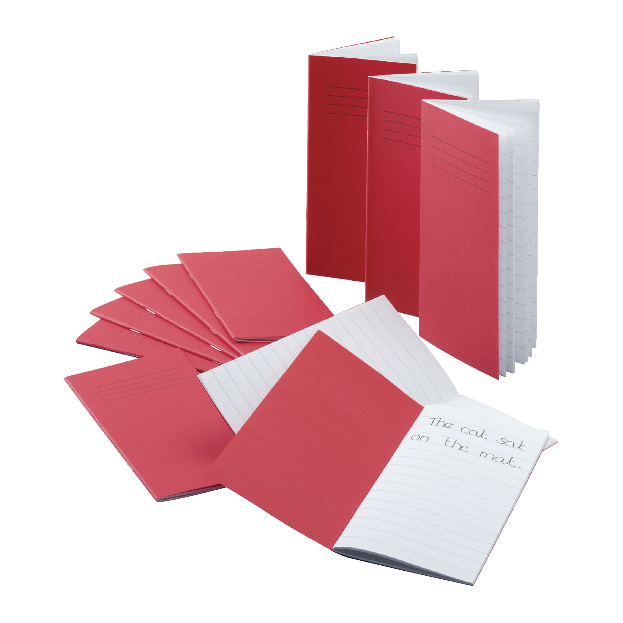 G101541 - Classmates 200 x 100mm Notebook 32 Page, 12mm Ruled, Red ...