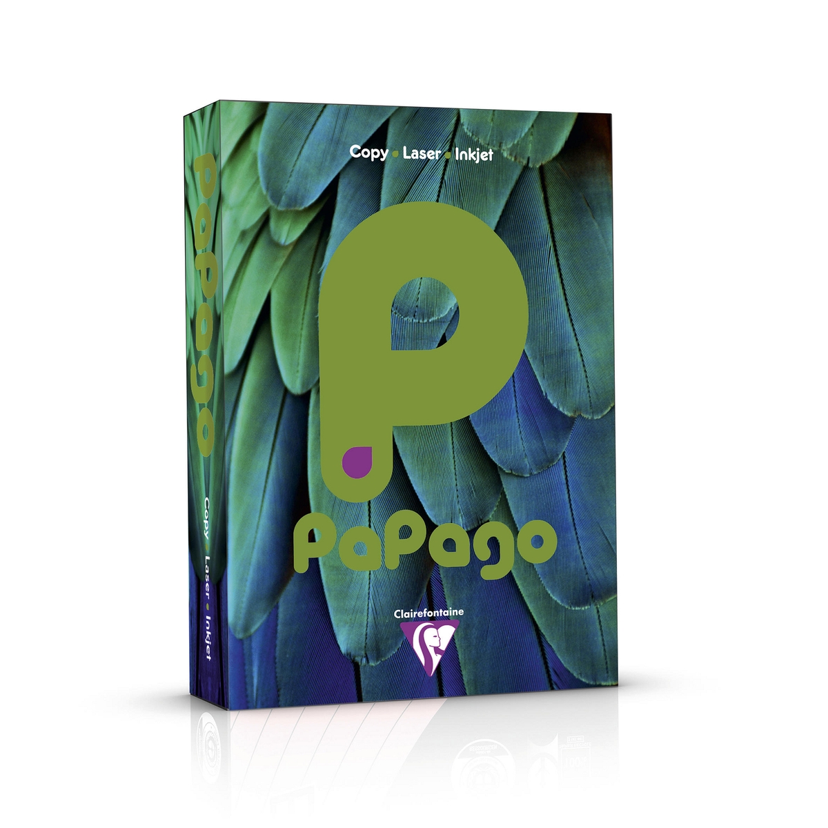 PaPago Copier Card (160gsm) - Billiard Green - A4 - Pack of 250 ...