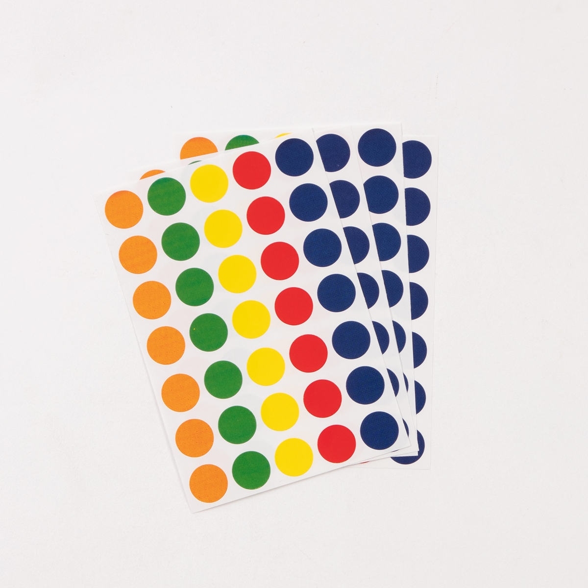 Circular Stickers - Assorted Colours - Pack of 140 | HC165795 | Findel ...