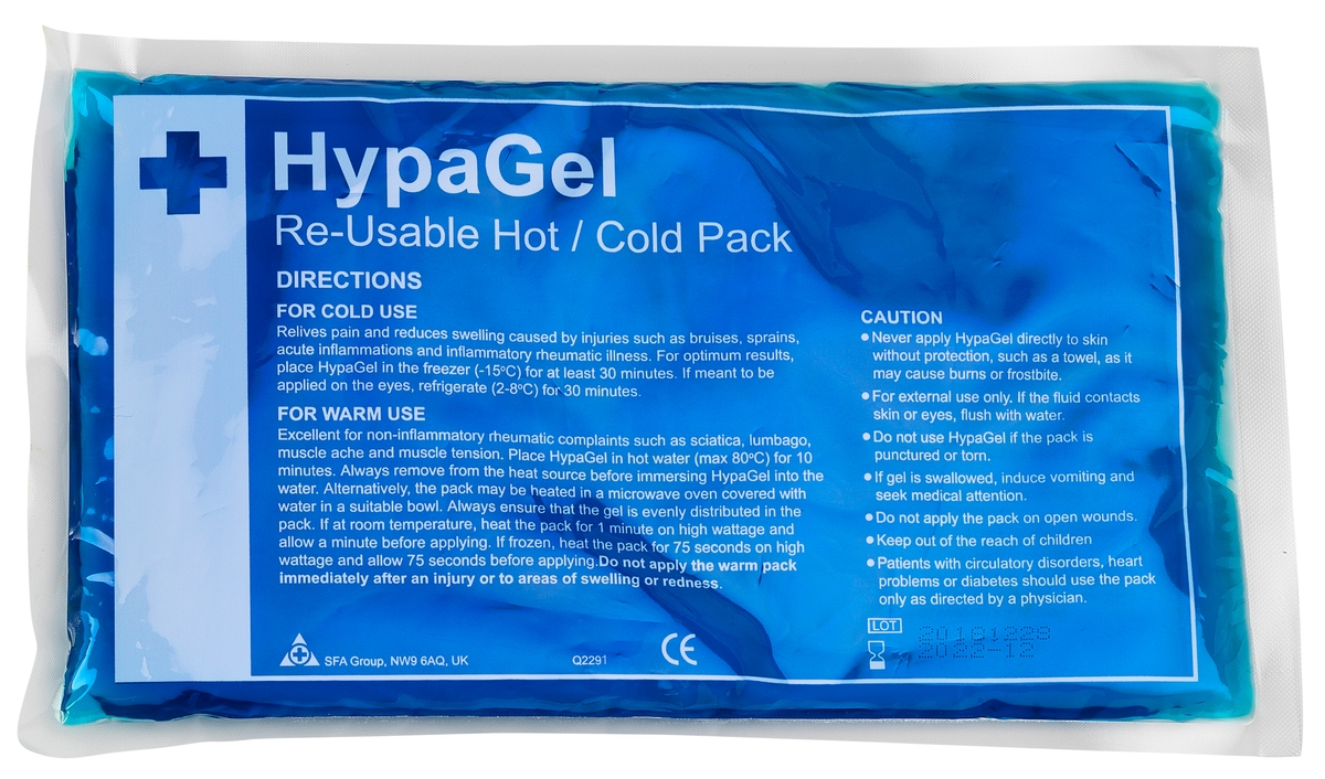 Hypa Cool Reusable Hot/Cold Pack - Standard - 270mm x 165mm | G271147 | GLS
