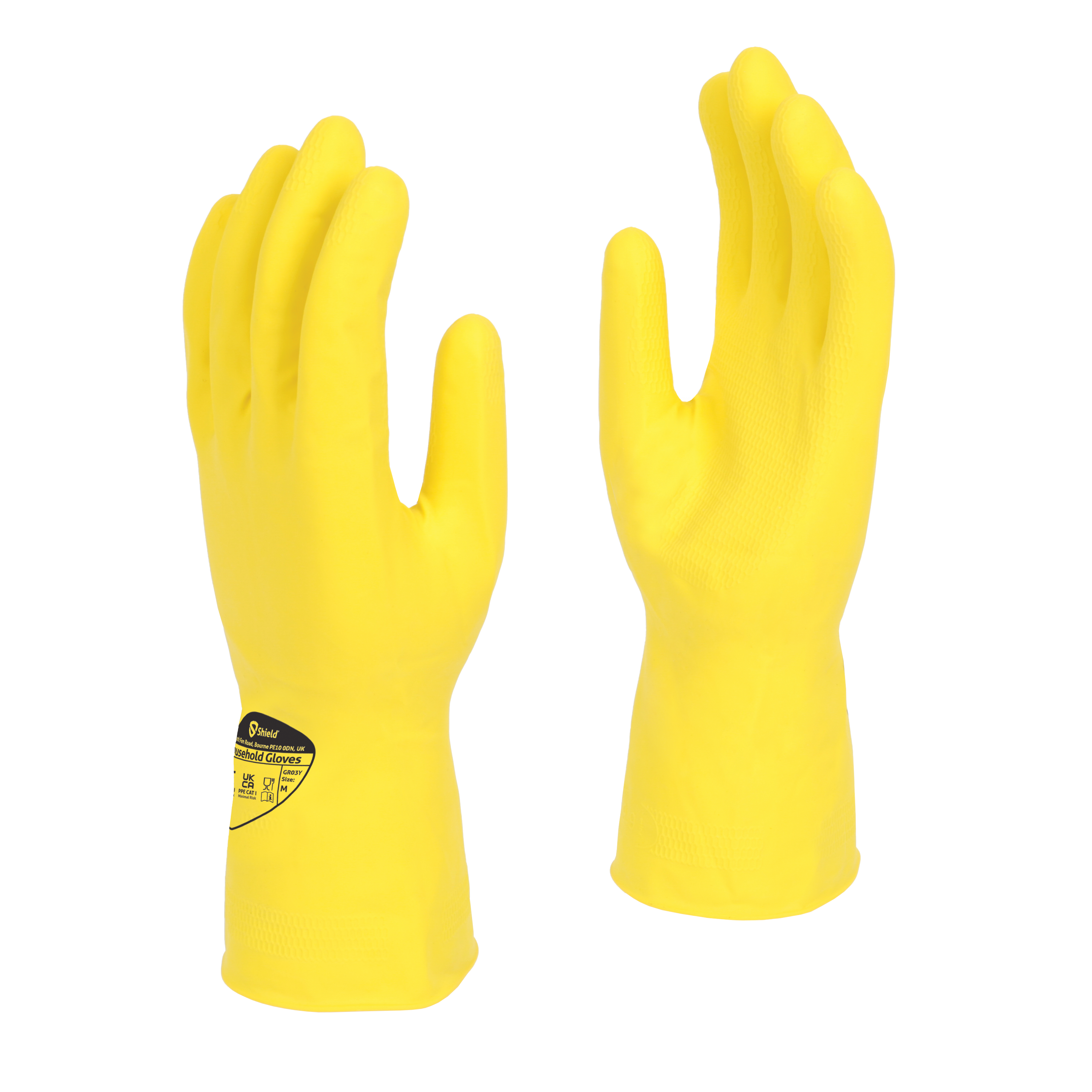 Yellow Rubber Gloves