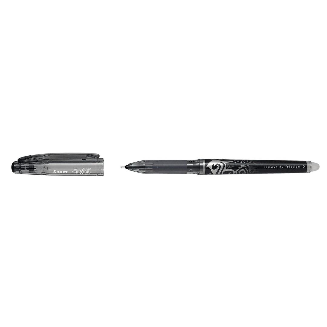 PILOT FriXion Point Erasable Pens - Black - Pack of 12 | HC299227 ...