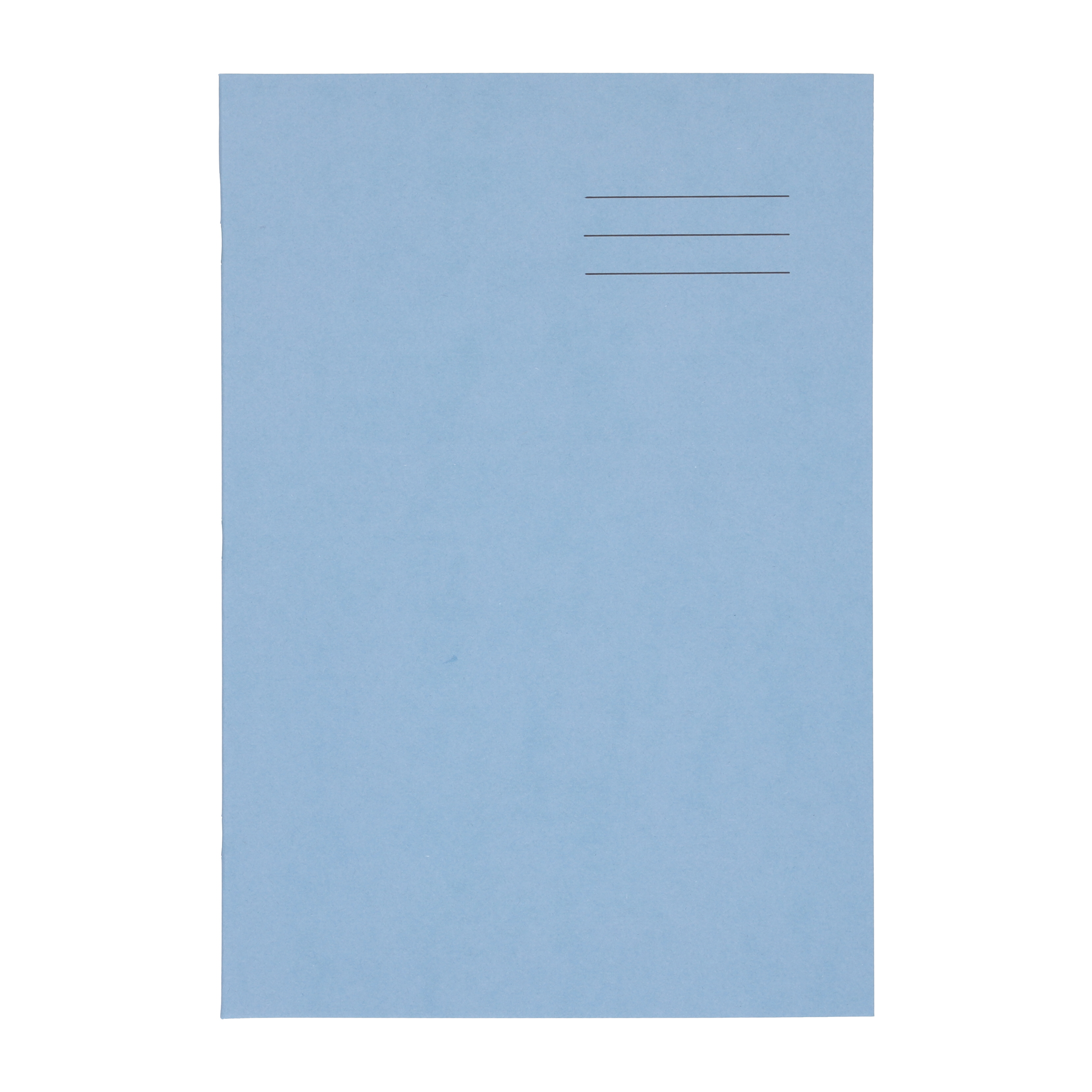 G300787 - A4 Exercise Book 64 Page, Plain, Light Blue - Pack of 50 ...