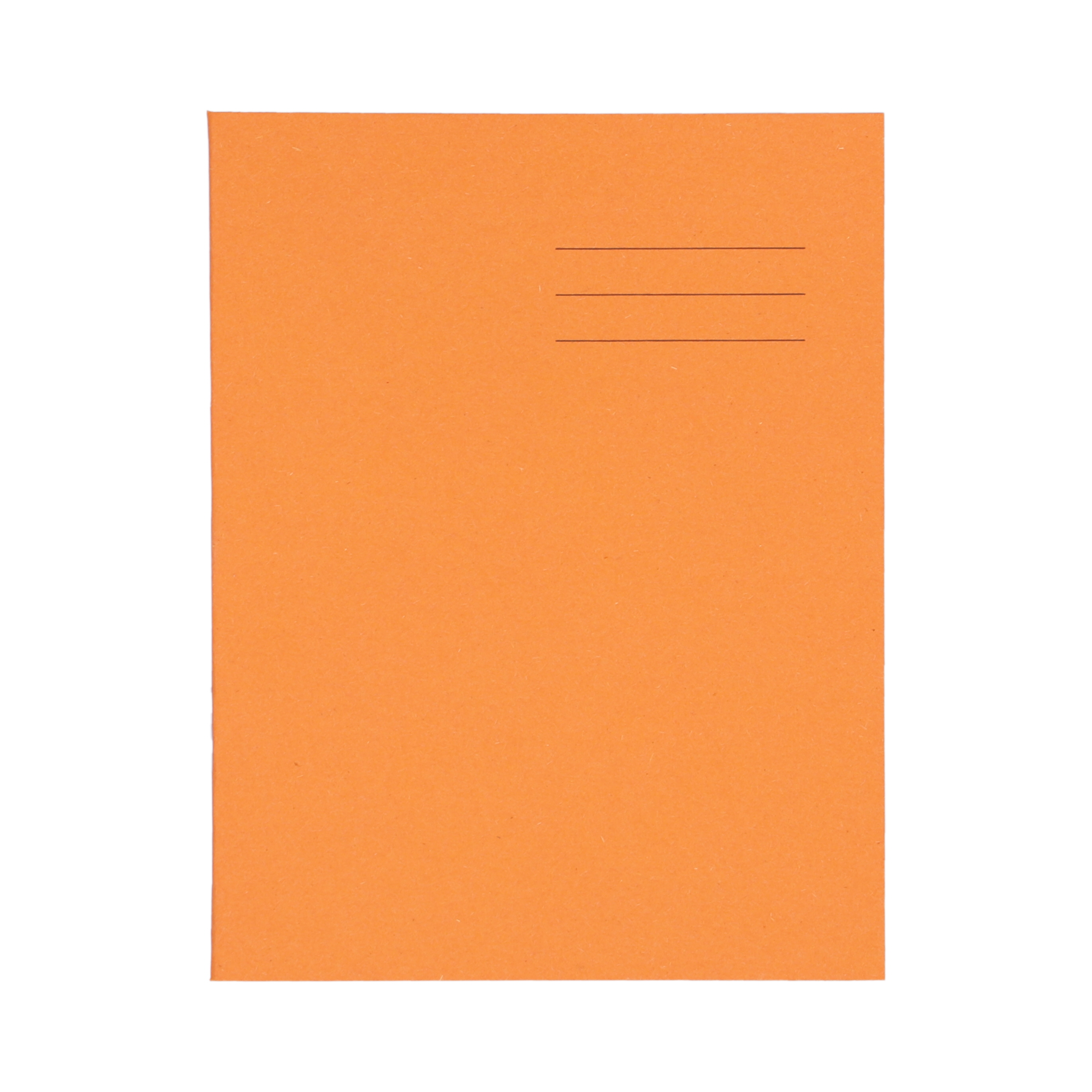 G302581 - 9x7" Exercise Book 64 Page, 8mm Ruled With Margin, Orange ...