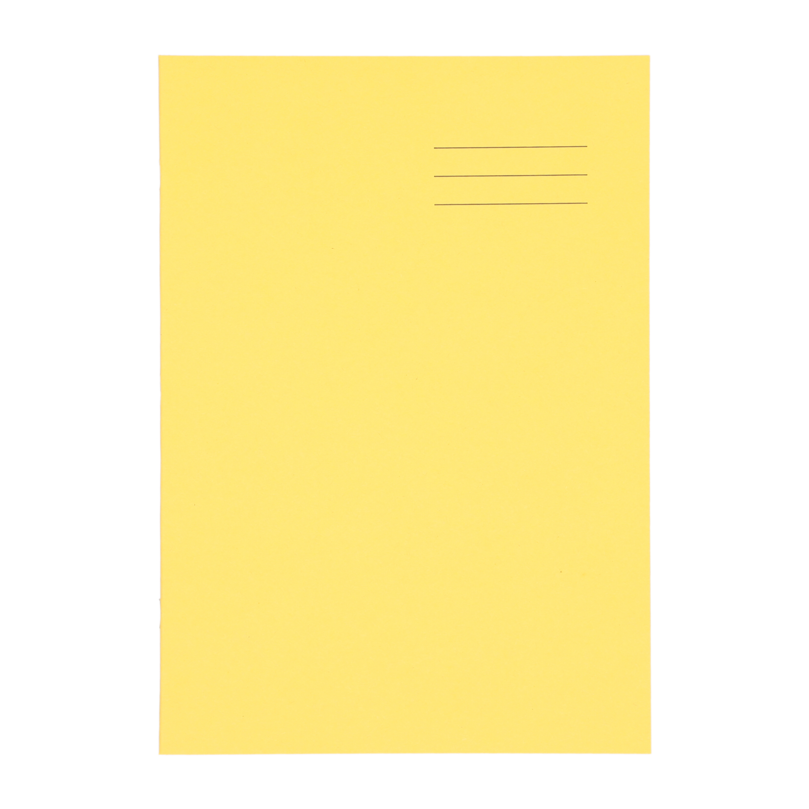 HC309848 - A4 Exercise Book 64 Page, 7mm Squared, Yellow - Pack of 50 ...