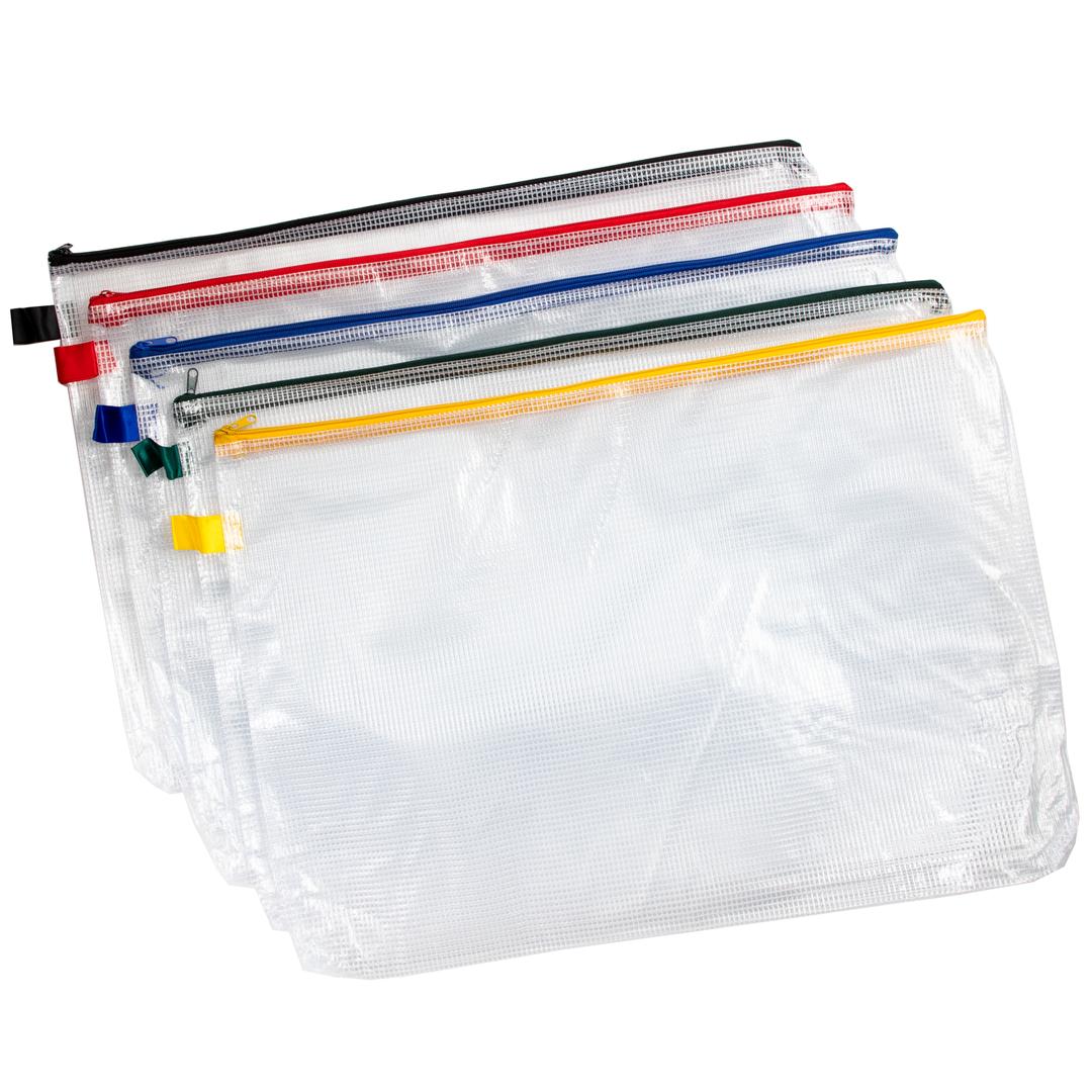 Zip Wallets, A4 Plastic Zip Wallets | GLS