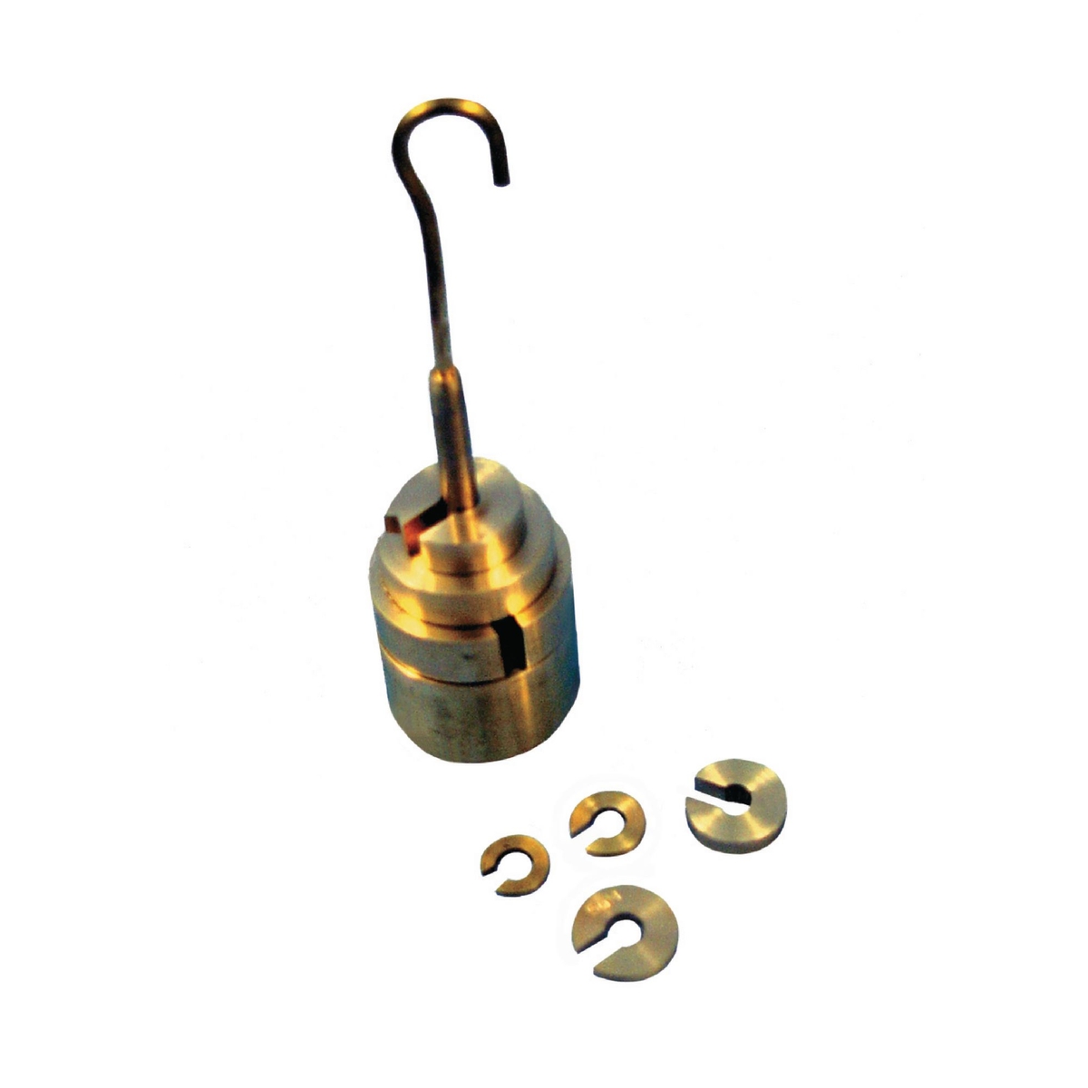 Philip Harris Hanging Slotted Masses - Brass - 1g to 200g - Pack of 10 ...
