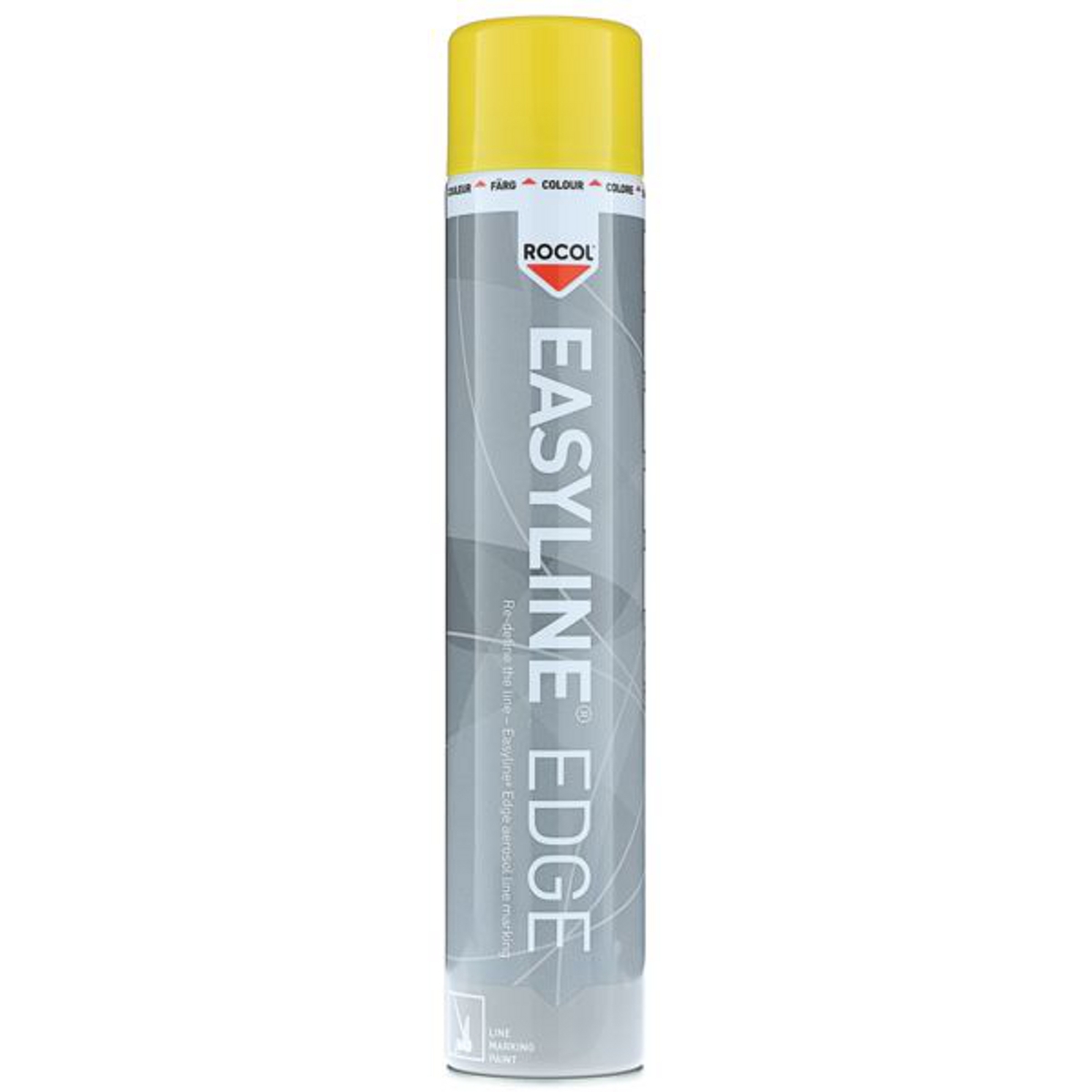 ROCOL Easyline Edge Paint - Yellow | HC479524 | Findel International