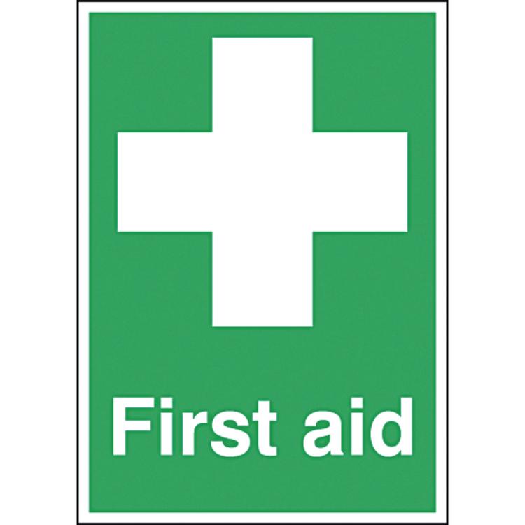 Safety Signs - First Aid - 210 x 148mm S/A | HC48173190 | Findel ...