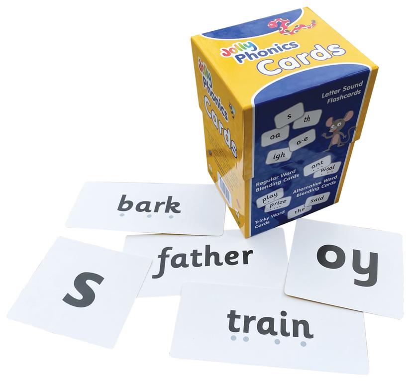 Jolly Phonics Letter/Sound Flash Cards | G490457 | GLS