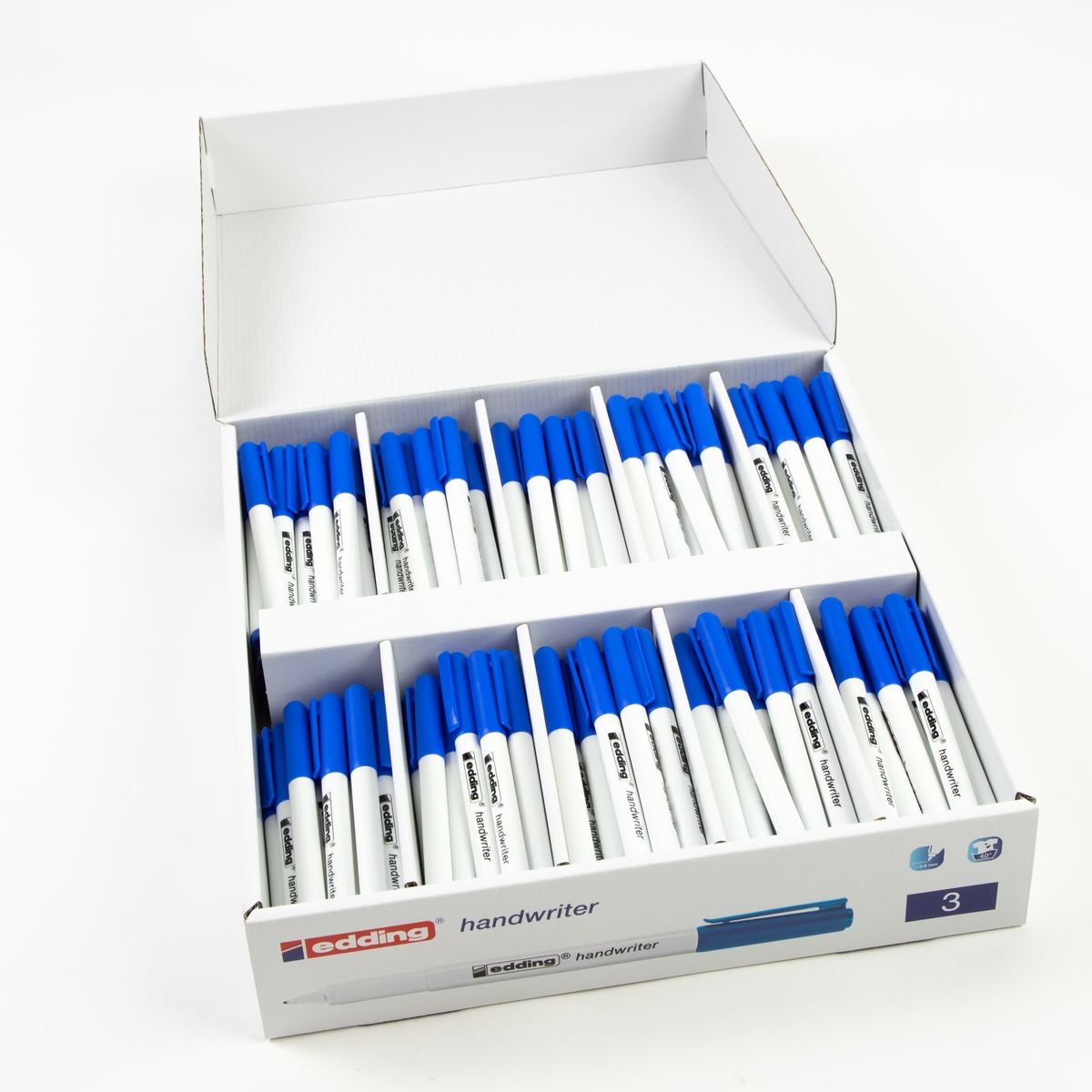 edding Handwriting Pen - Blue - Pack of 200 | HE1103021 | Hope