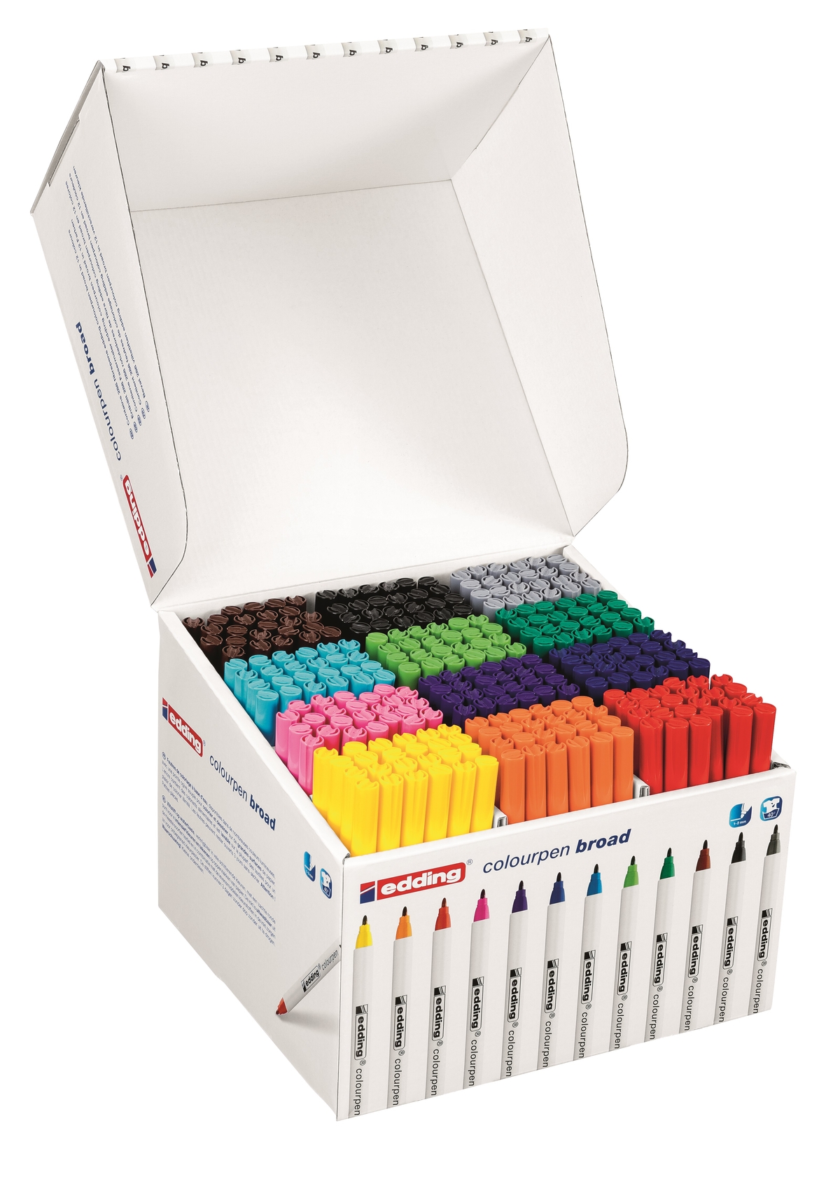 edding Colourpen - Assorted - Broad Tip - Pack of 288 | HC1103036 ...