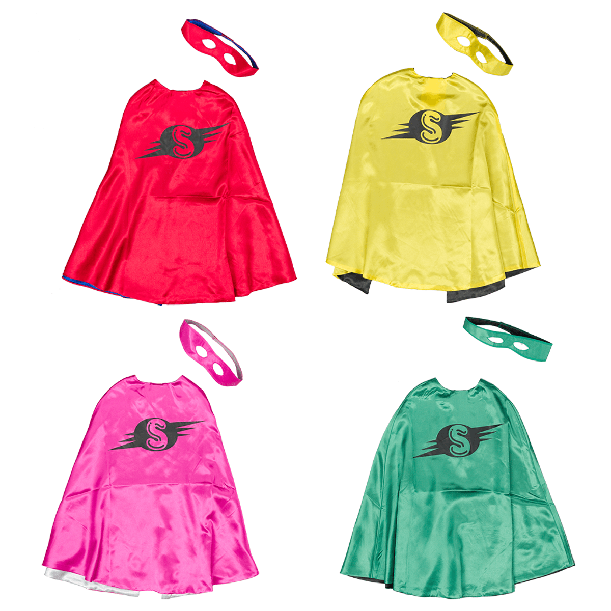 Pretend to Bee Superhero Capes - Pack of 4 | HC1197884 | Findel ...
