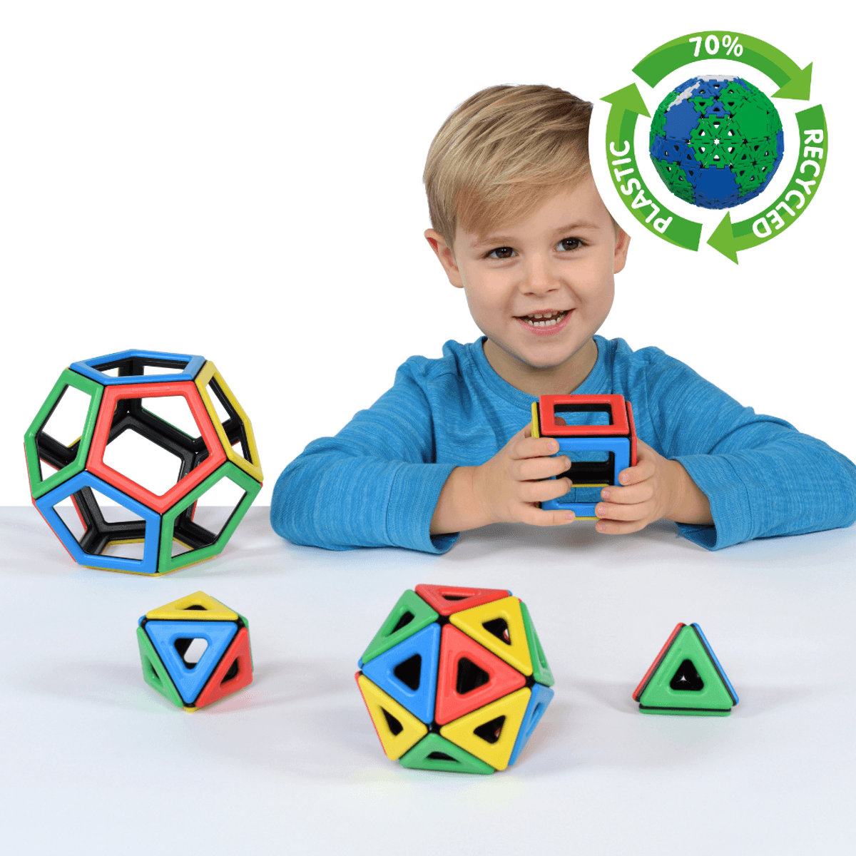 Polydron Magnetic Platonic Solids Set | HE1201446 | Hope