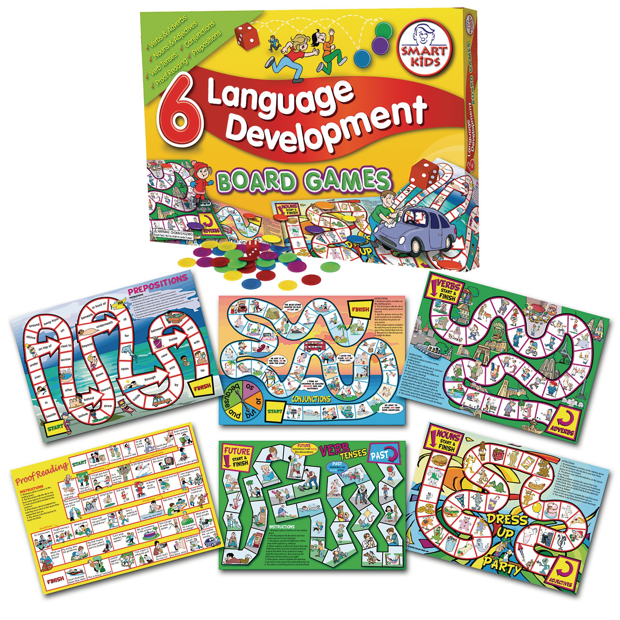 EDMT13124 - SMART KIDS Language Development Games - KS1/2 | Findel ...