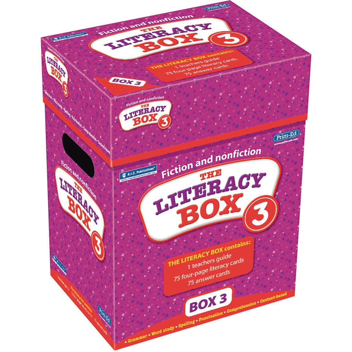 Prim-Ed The Literacy Box 3 - 11 Years | ABMT14099 | LDA Resources
