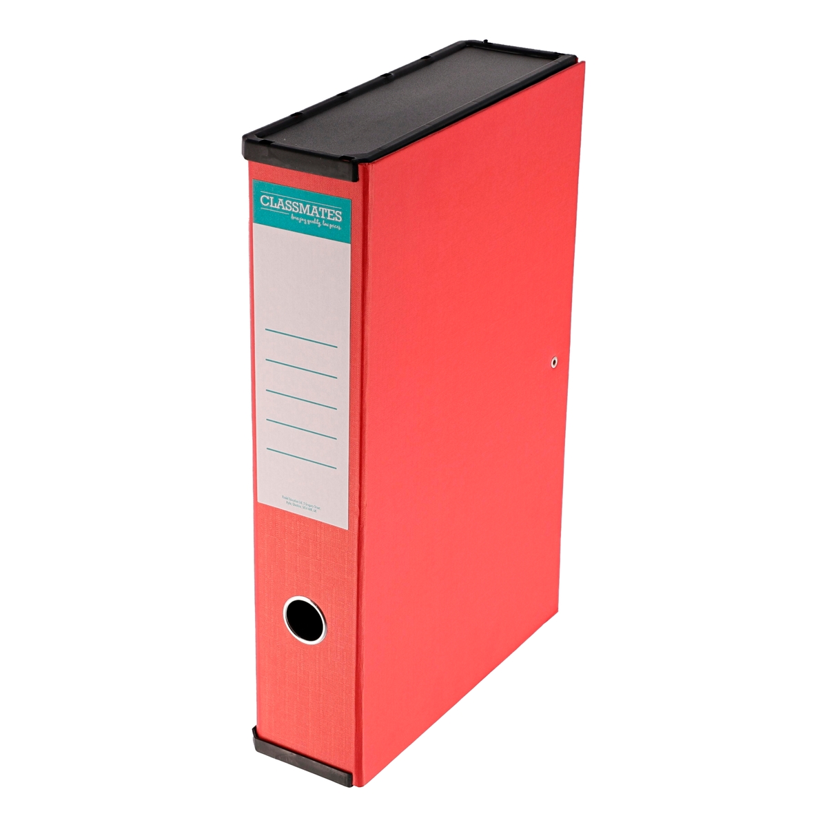 Classmates Box File - Foolscap - Red - Pack of 1 | HE1251128 | Hope