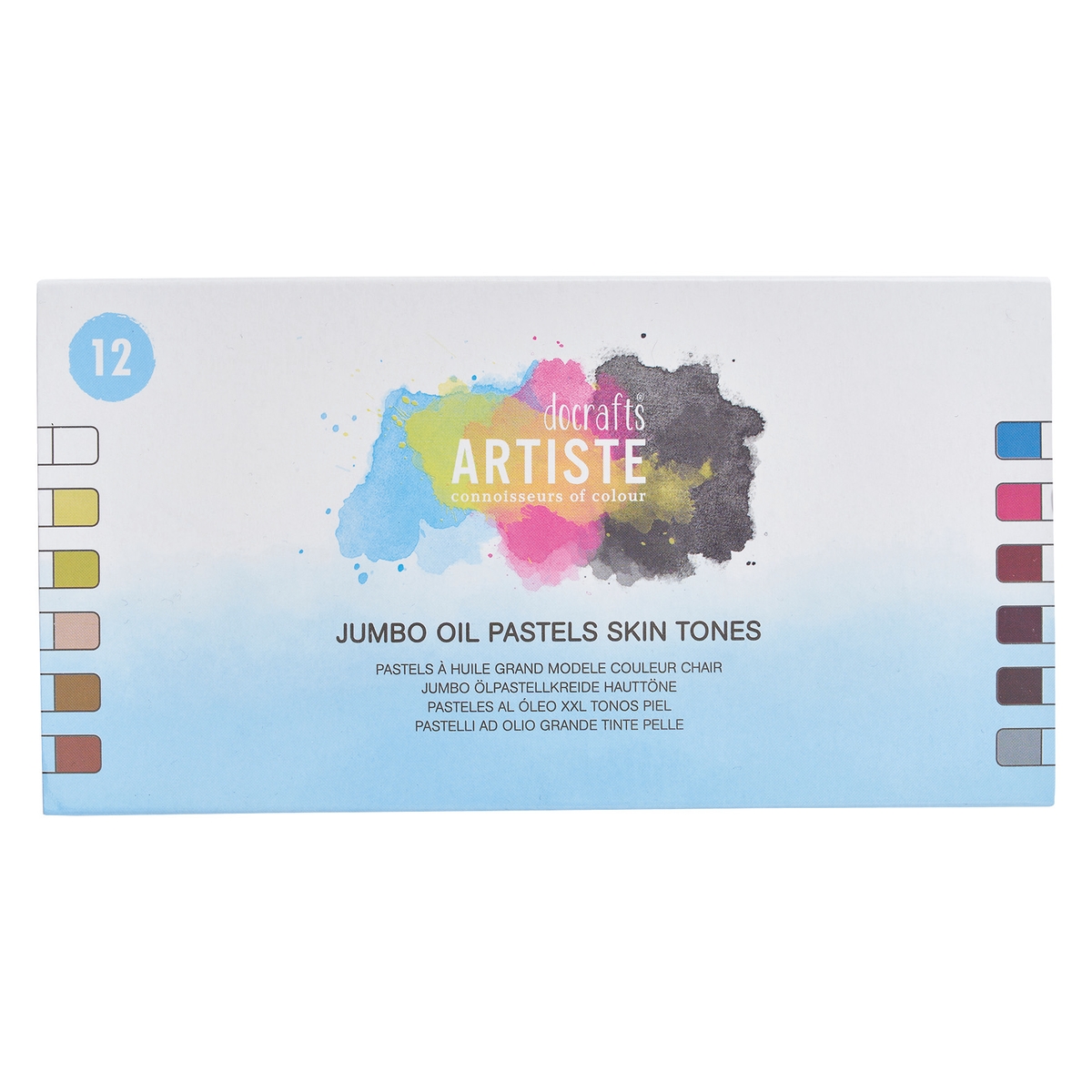 Artiste Jumbo Oil Pastels - Skin Shades - Pack of 12 | HC1319205 ...