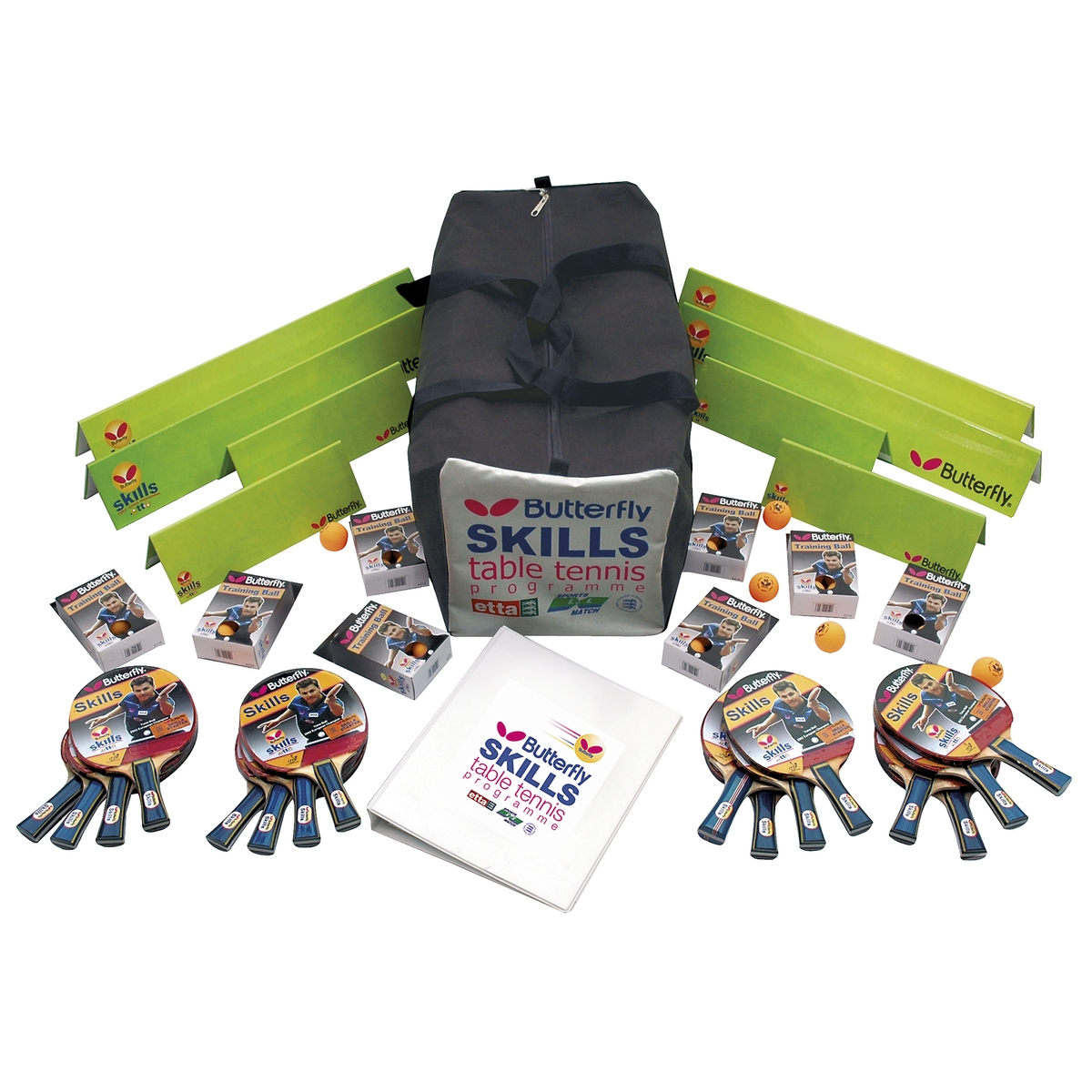 Butterfly Table Tennis Skills Pack - KS3/KS4 | ITBP06231 | Findel ...