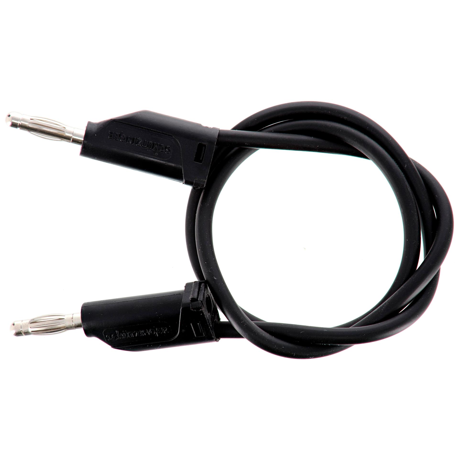 Premium Stackable Plug Lead - Black - 4mm - L500mm | B8R05711 | Philip ...