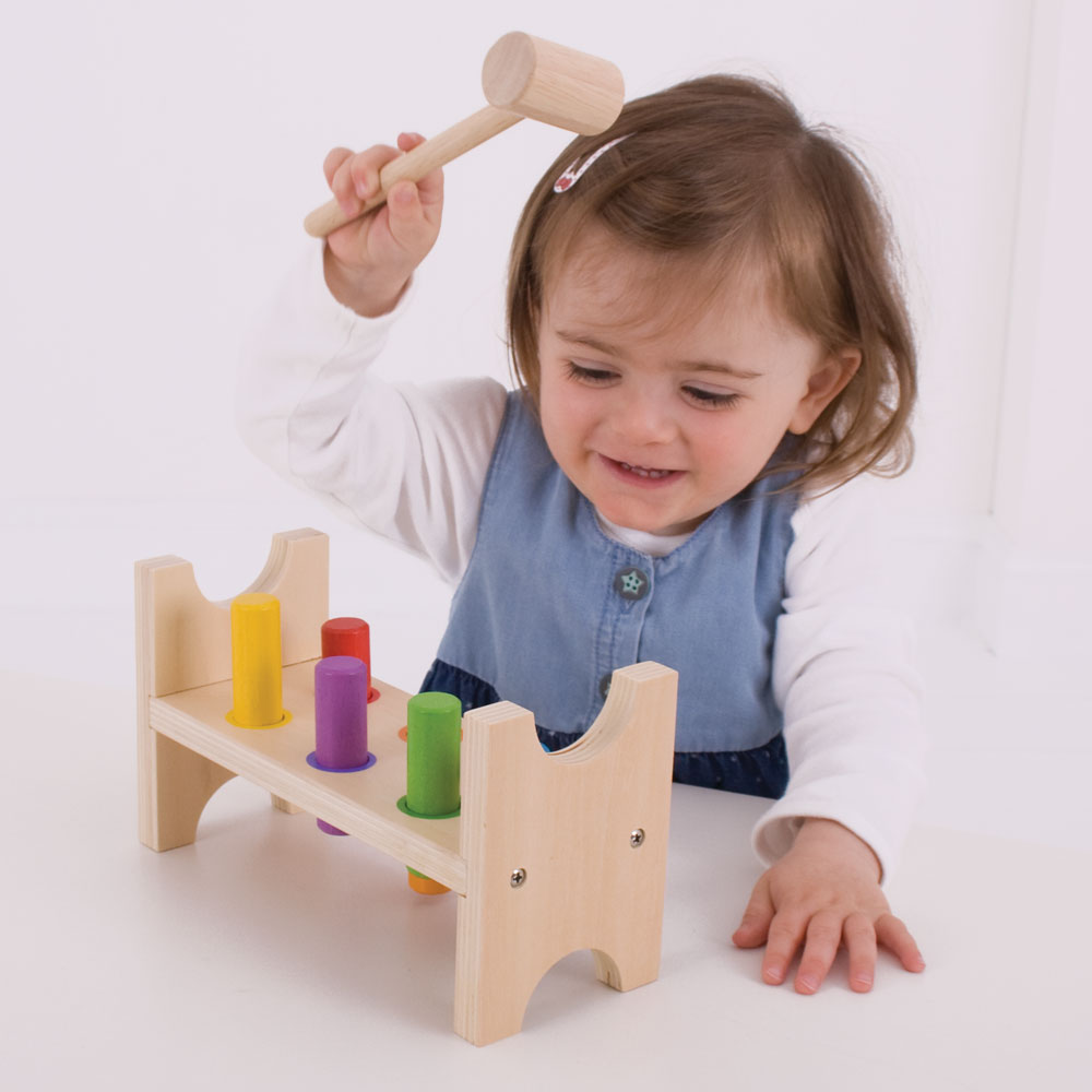 BIGJIGS Toys First Hammer Bench | HE1372885 | Hope Education