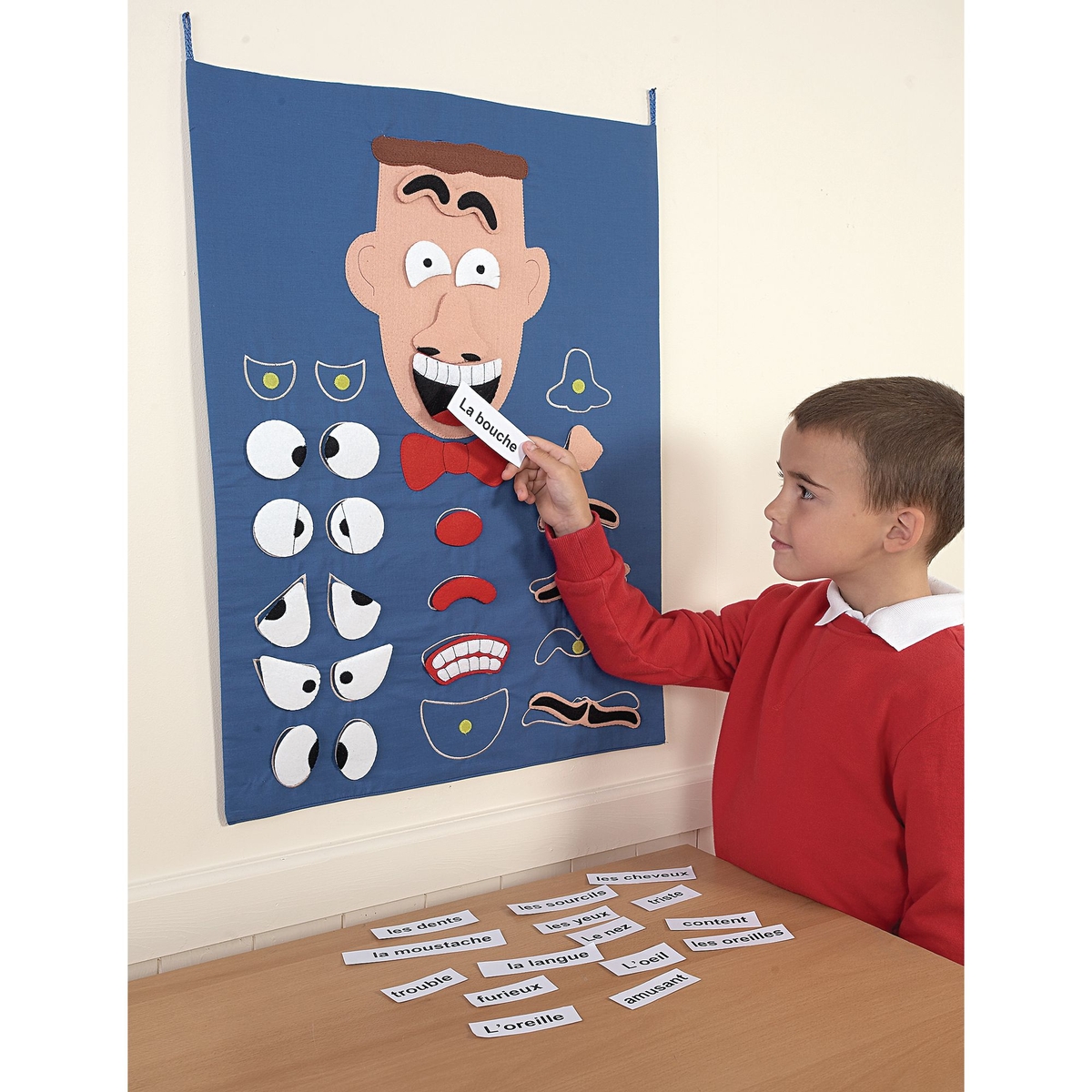 Mr. Face French Wall Chart | G1422688 | GLS