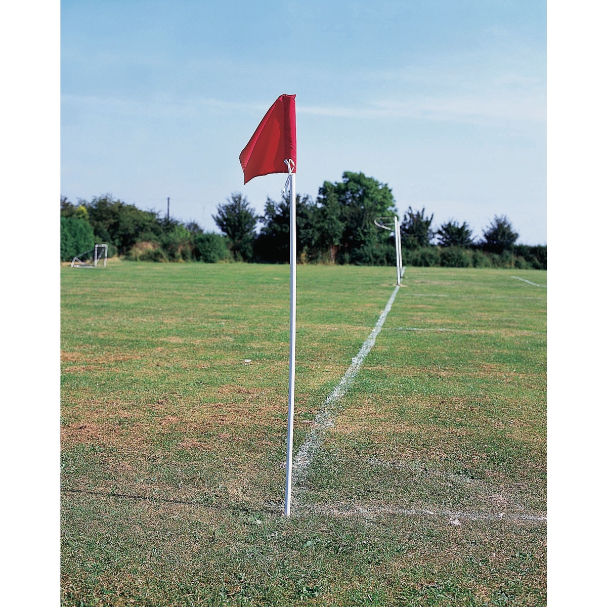 Precision Corner Posts - White - Pack of 4 | PFBP07092 | Davies Sports