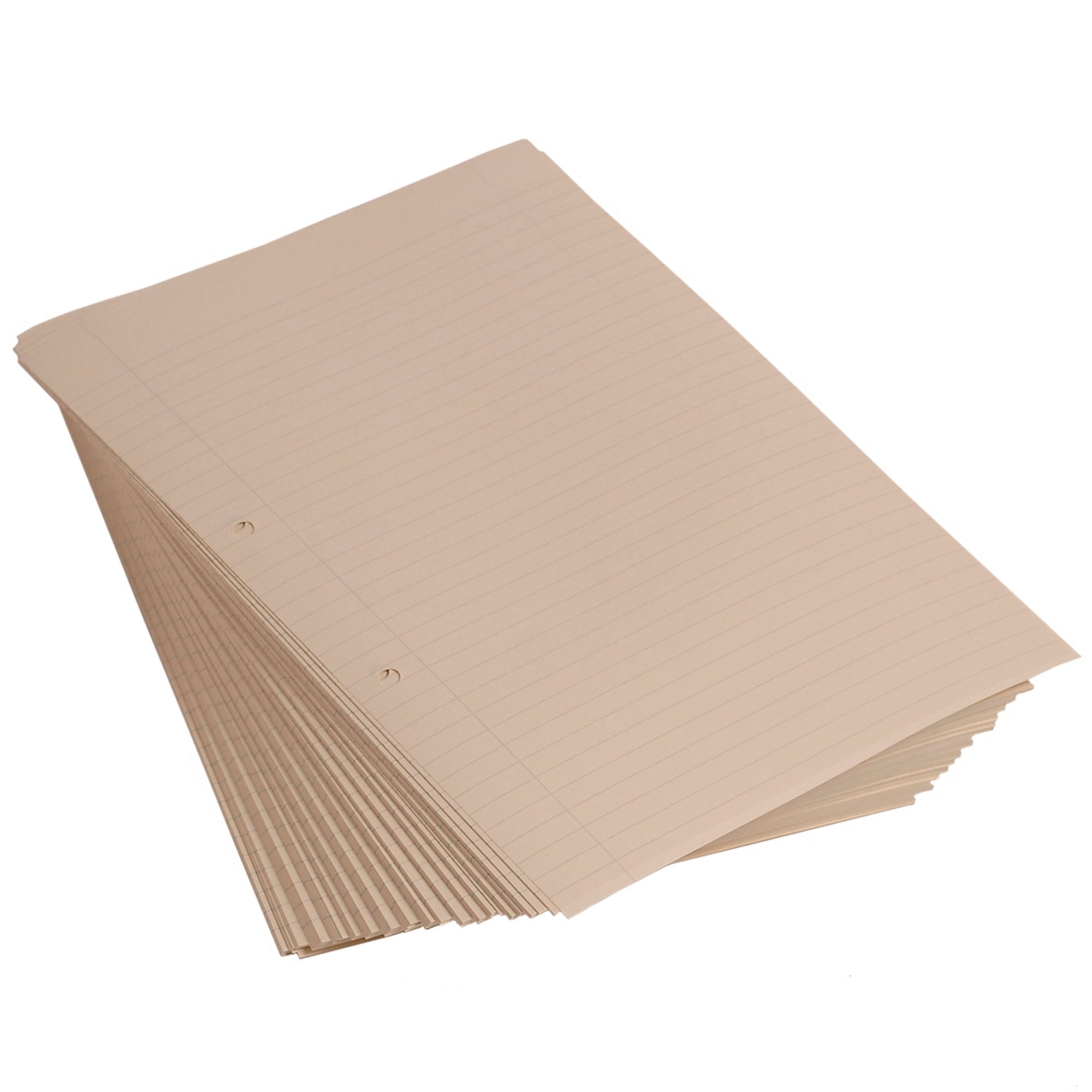 A4 Cream Vellum Exercise Paper, 8mm Ruled With Margin, 2 Hole Punched ...