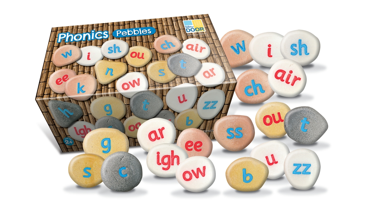 Yellow Door Resin Phonics Pebbles | HE1490696 | Hope