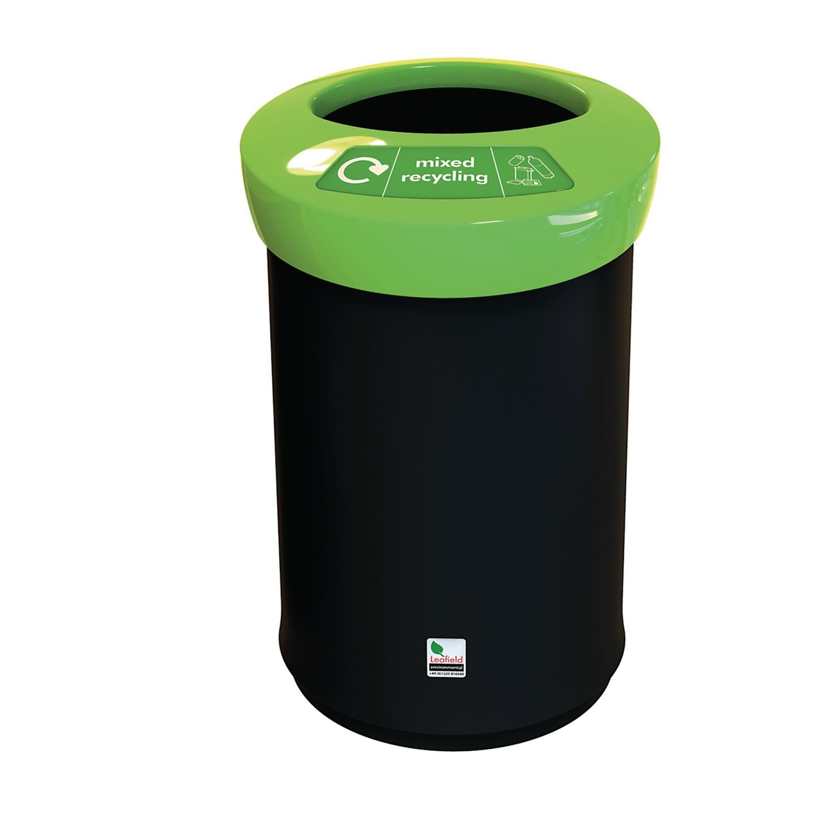 62L Eco Ace Recycling Bins - Green - Mixed | HC1503047 | Findel ...