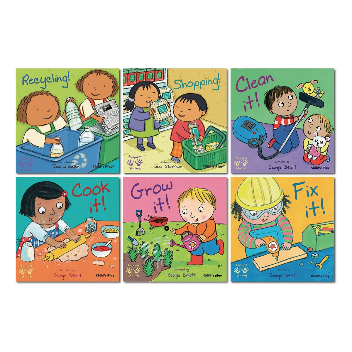 Helping Hands Book Pack - Pack of 6 | HE1505964 | Hope