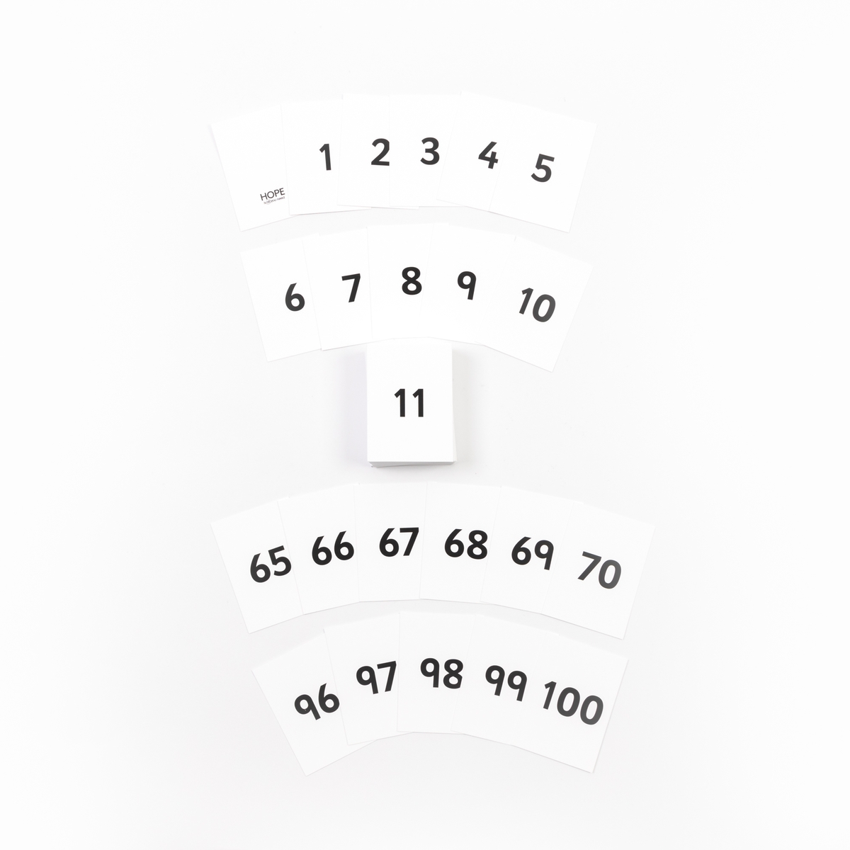 Number Cards 0-100 from Hope Education | HC1535915 | Findel Dryad